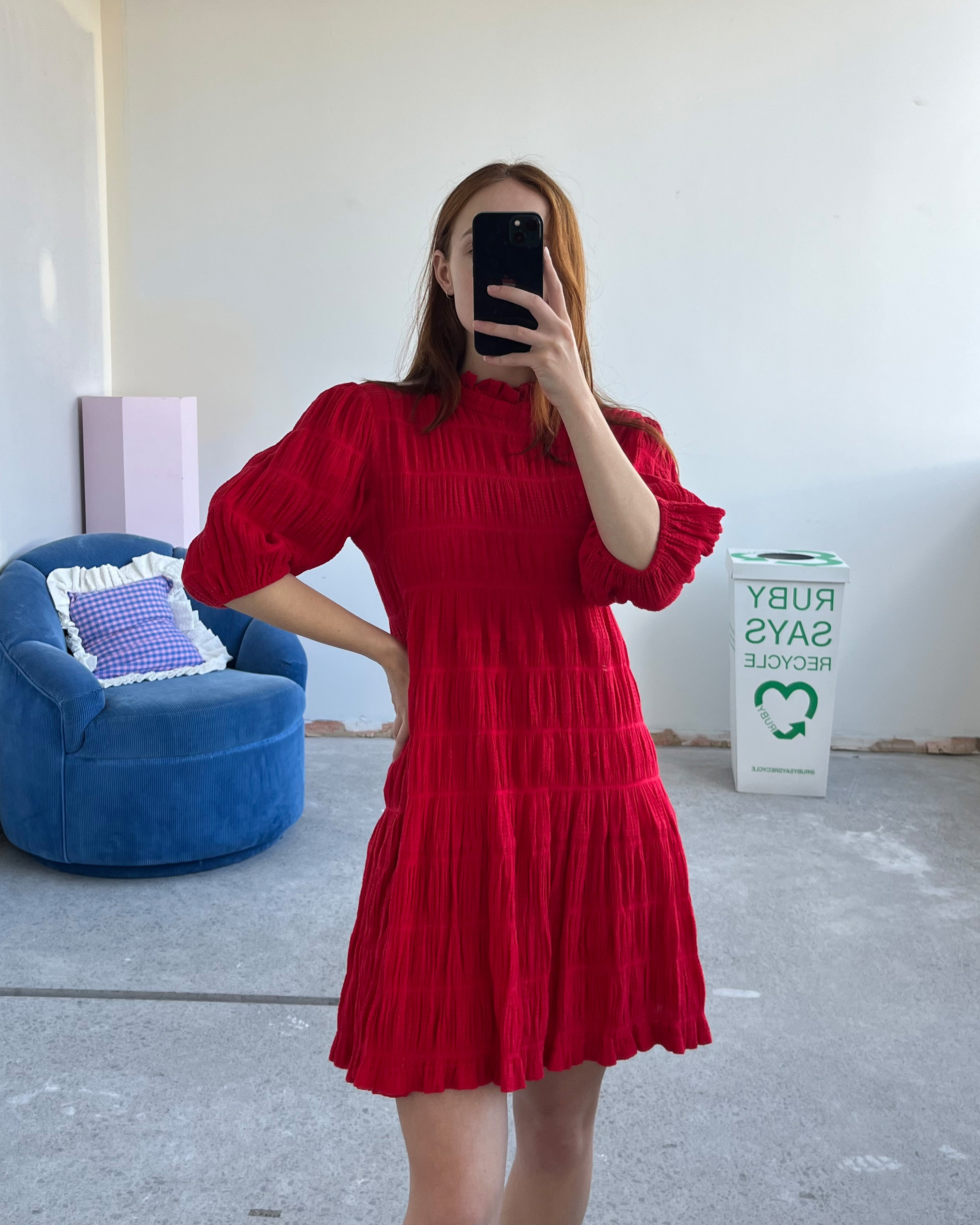 MIRELLA MINIDRESS TBF00952 | RUBY