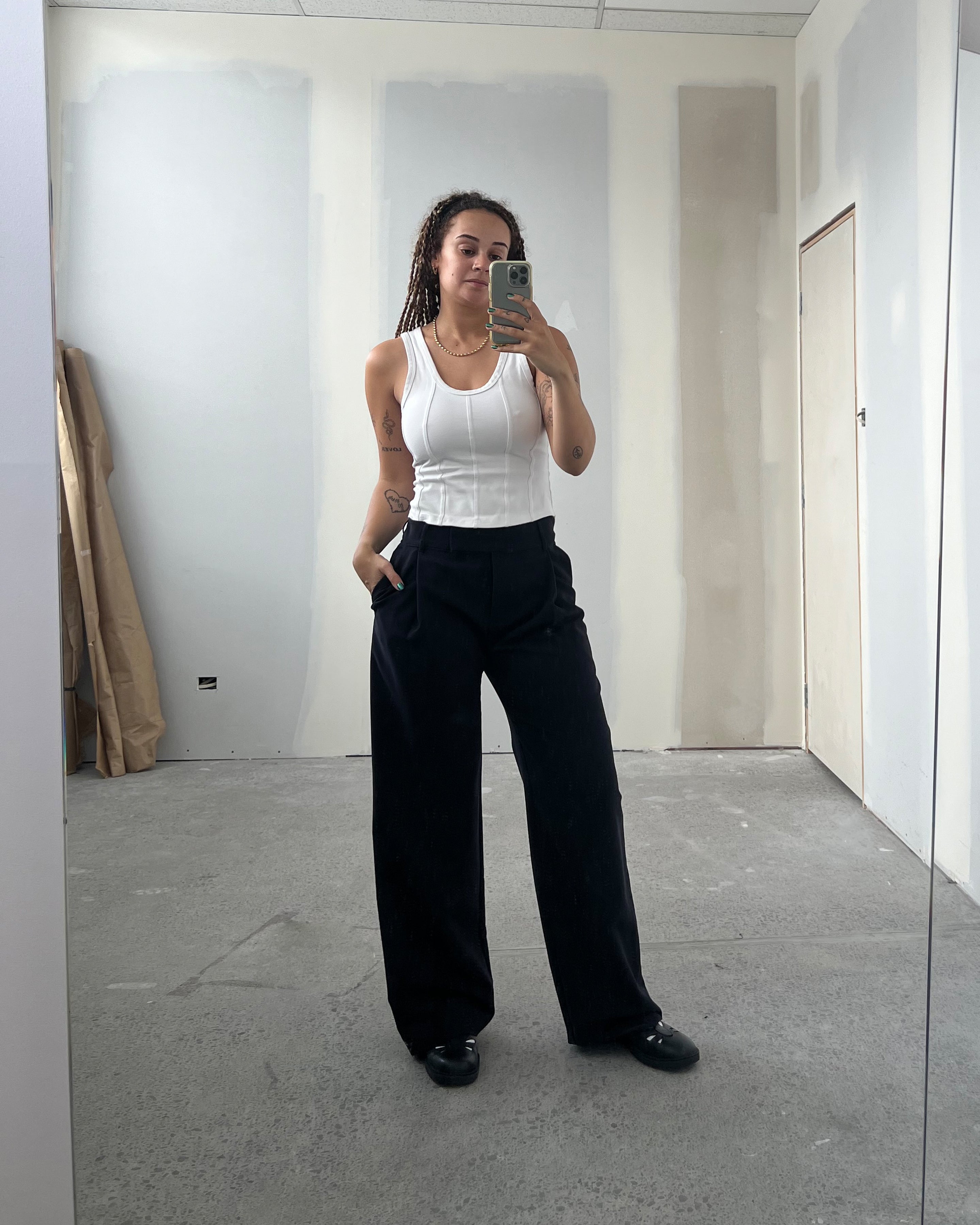 RUE TROUSER NAVY RSR SAMPLE 3046 | RUBY