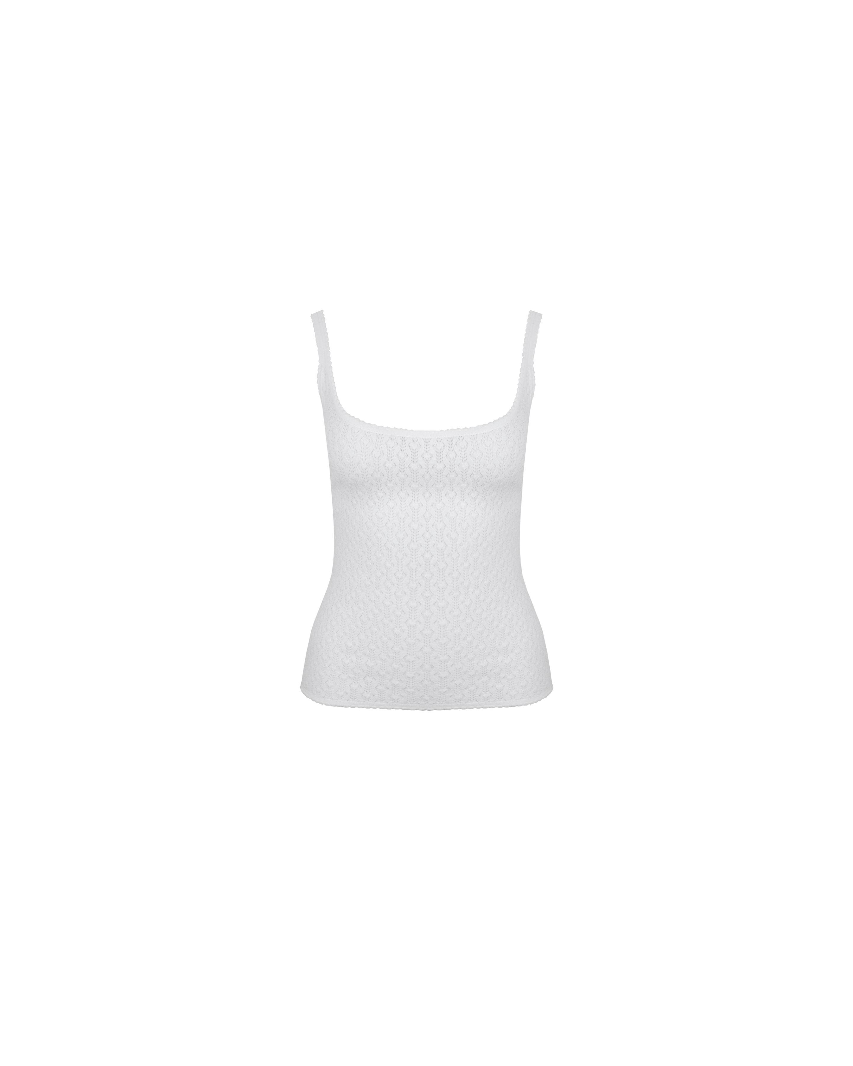 BEAU TANK WHITE | RUBY
