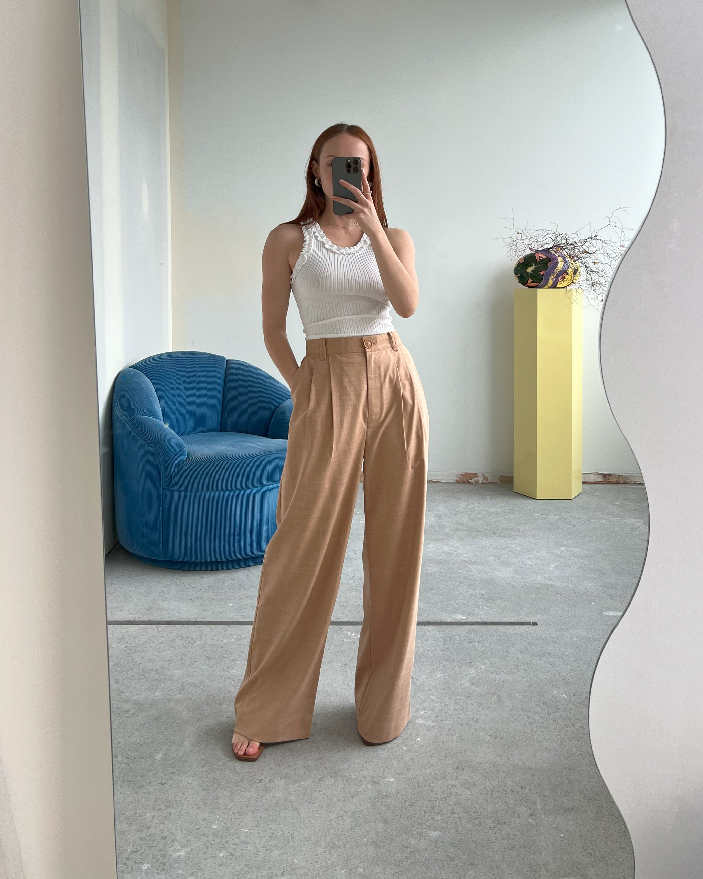 RSR SAMPLE 3114 TONY TROUSER | RUBY