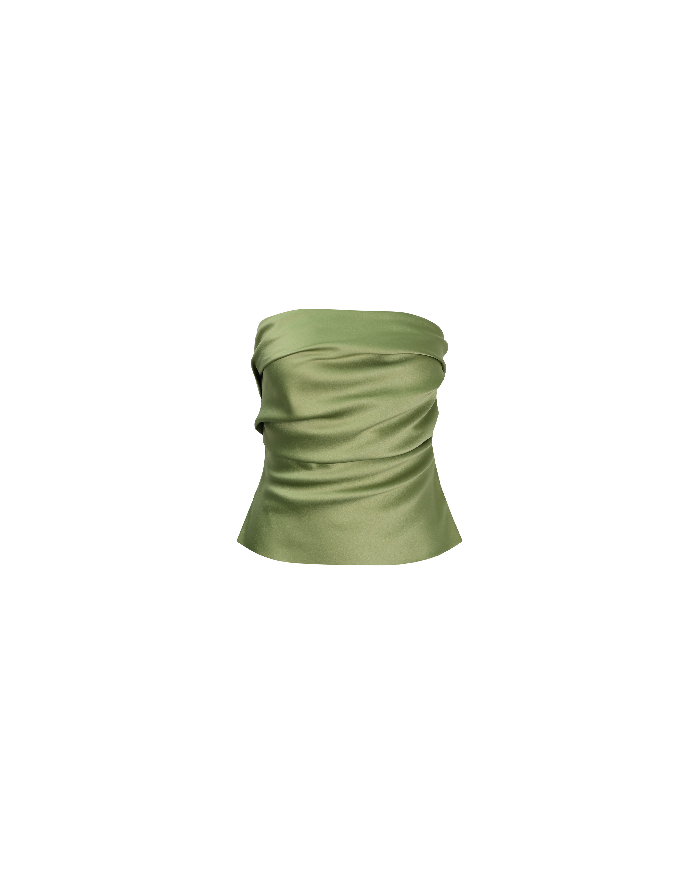 CHER SATIN BODICE OLIVE | RUBY
