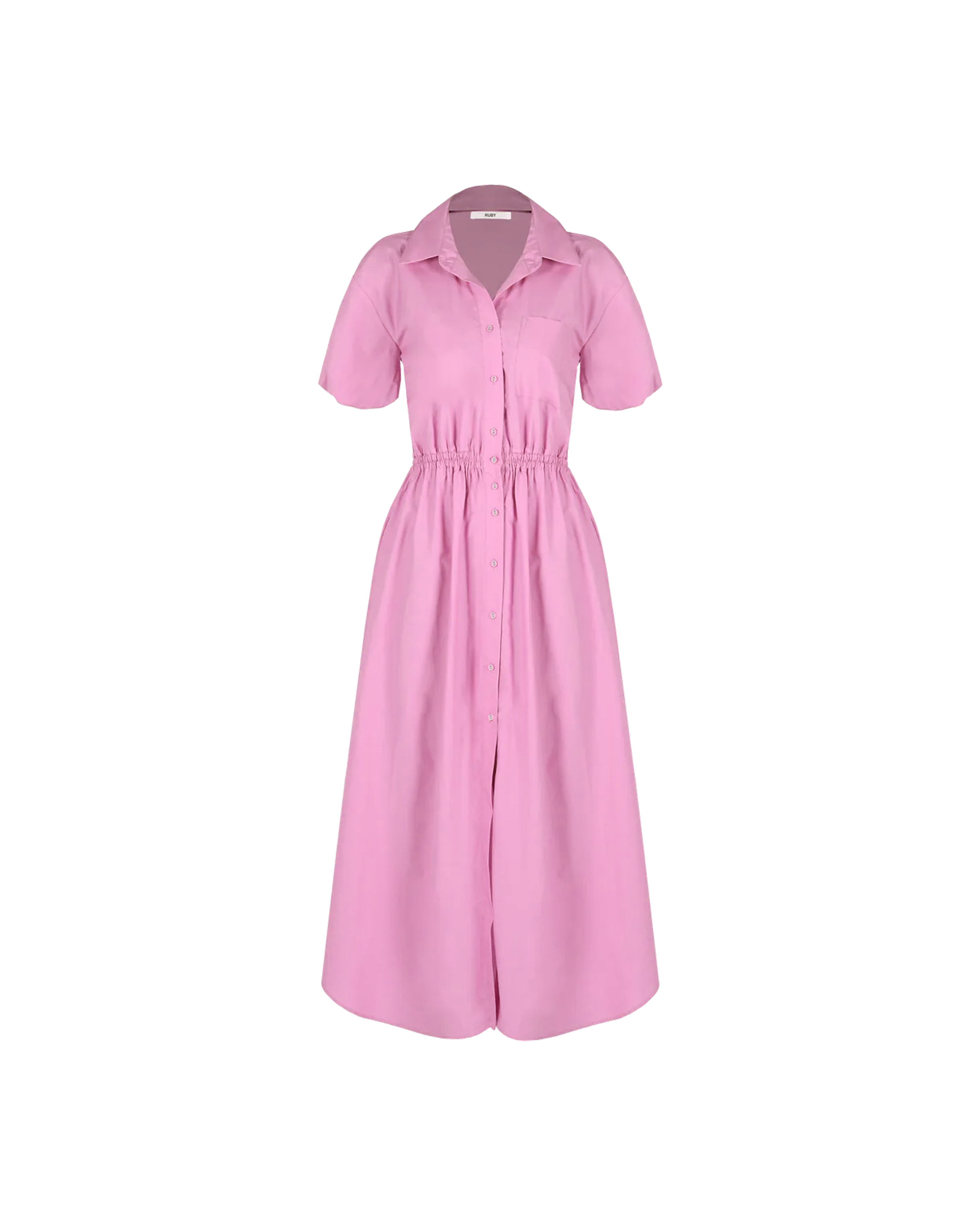 COMET SHIRT DRESS ORCHID | RUBY