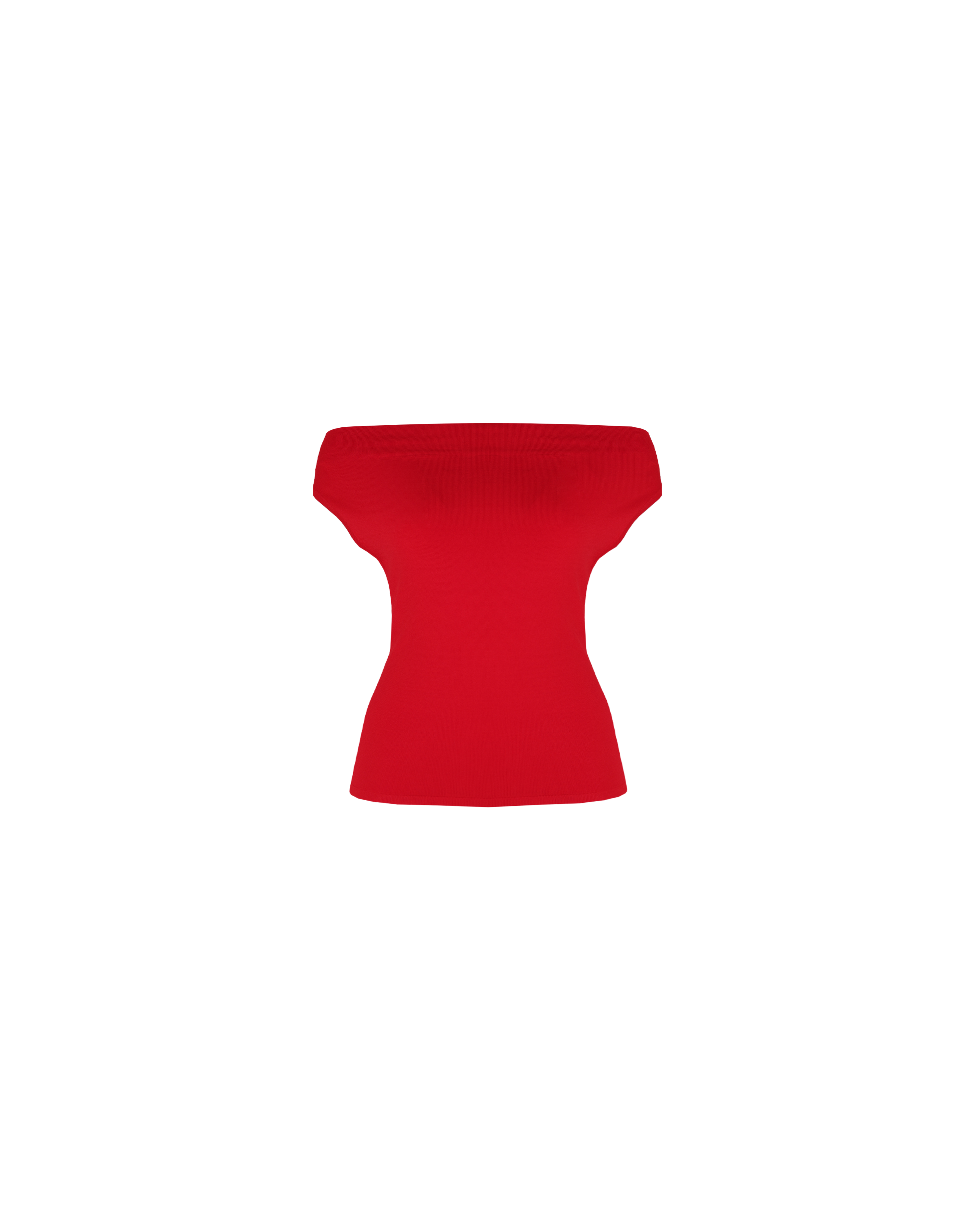 EMMA KNIT TOP CHERRY | RUBY