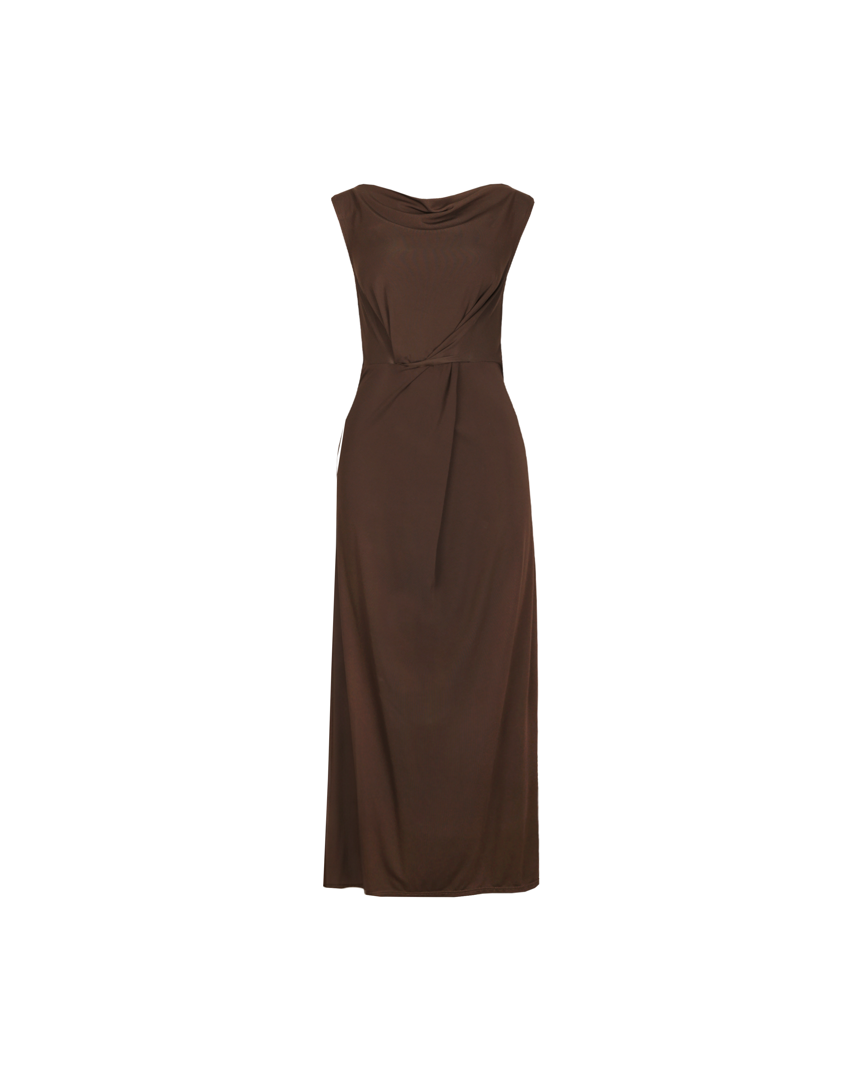 FLIP KNIT SLEEVELESS DRESS JAVA | RUBY