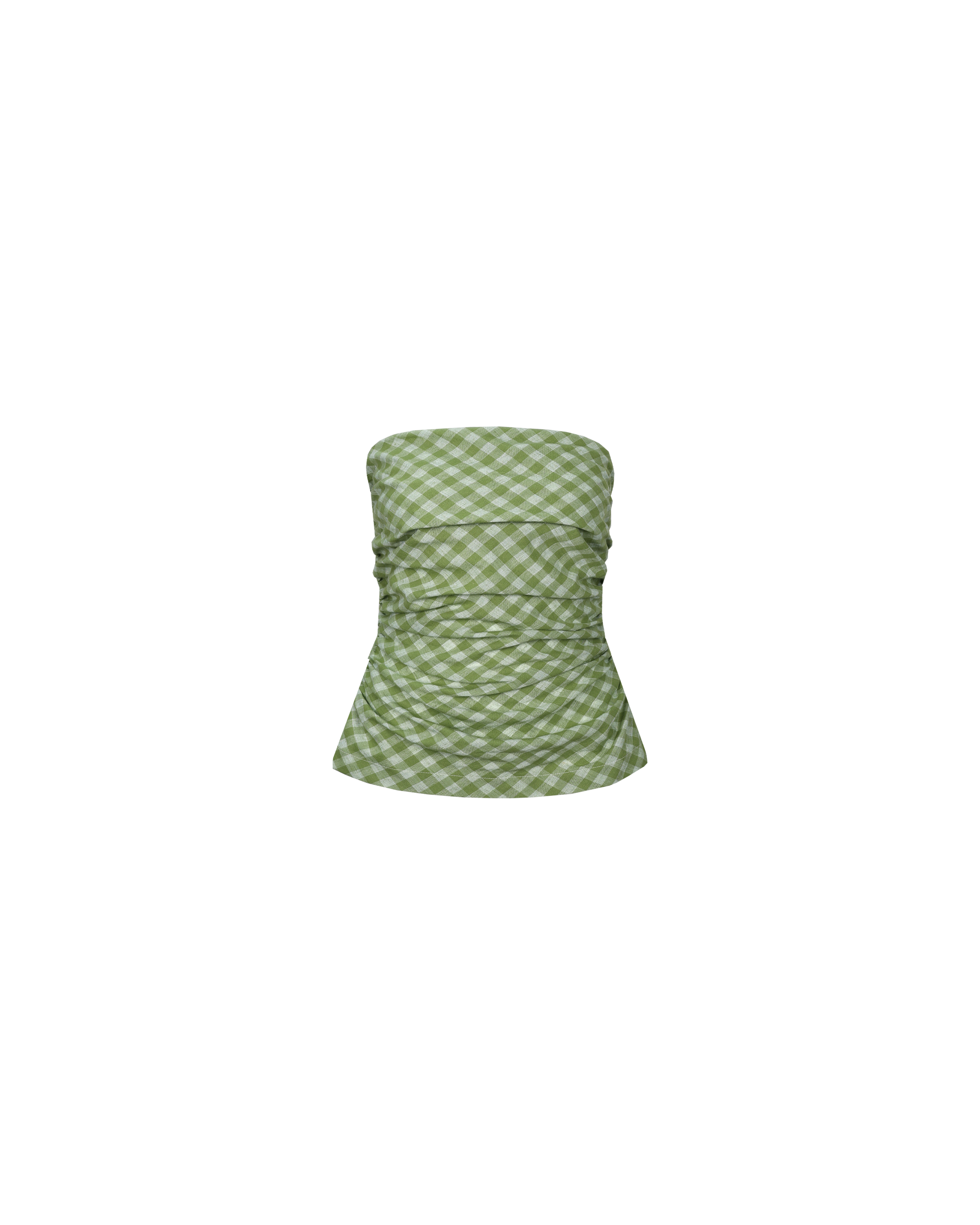 KLEIN GINGHAM BODICE APPLE GINGHAM | RUBY