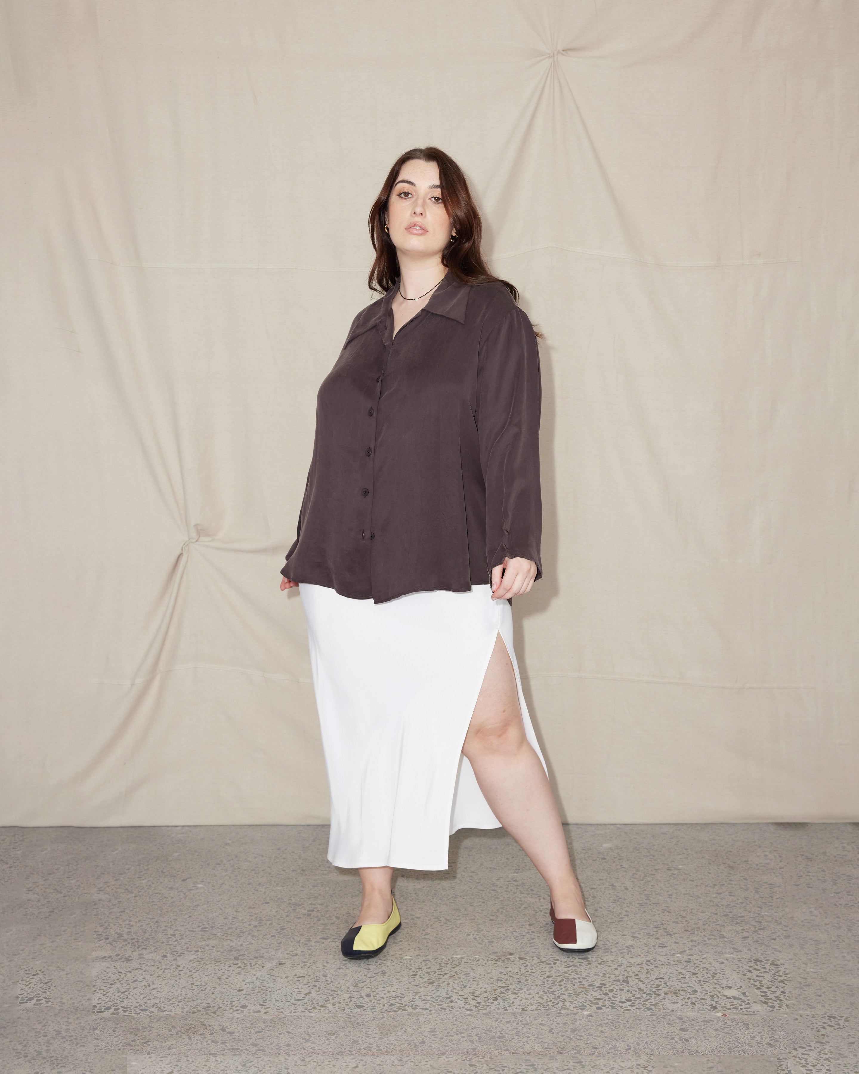 JOHARI SKIRT WHITE | RUBY