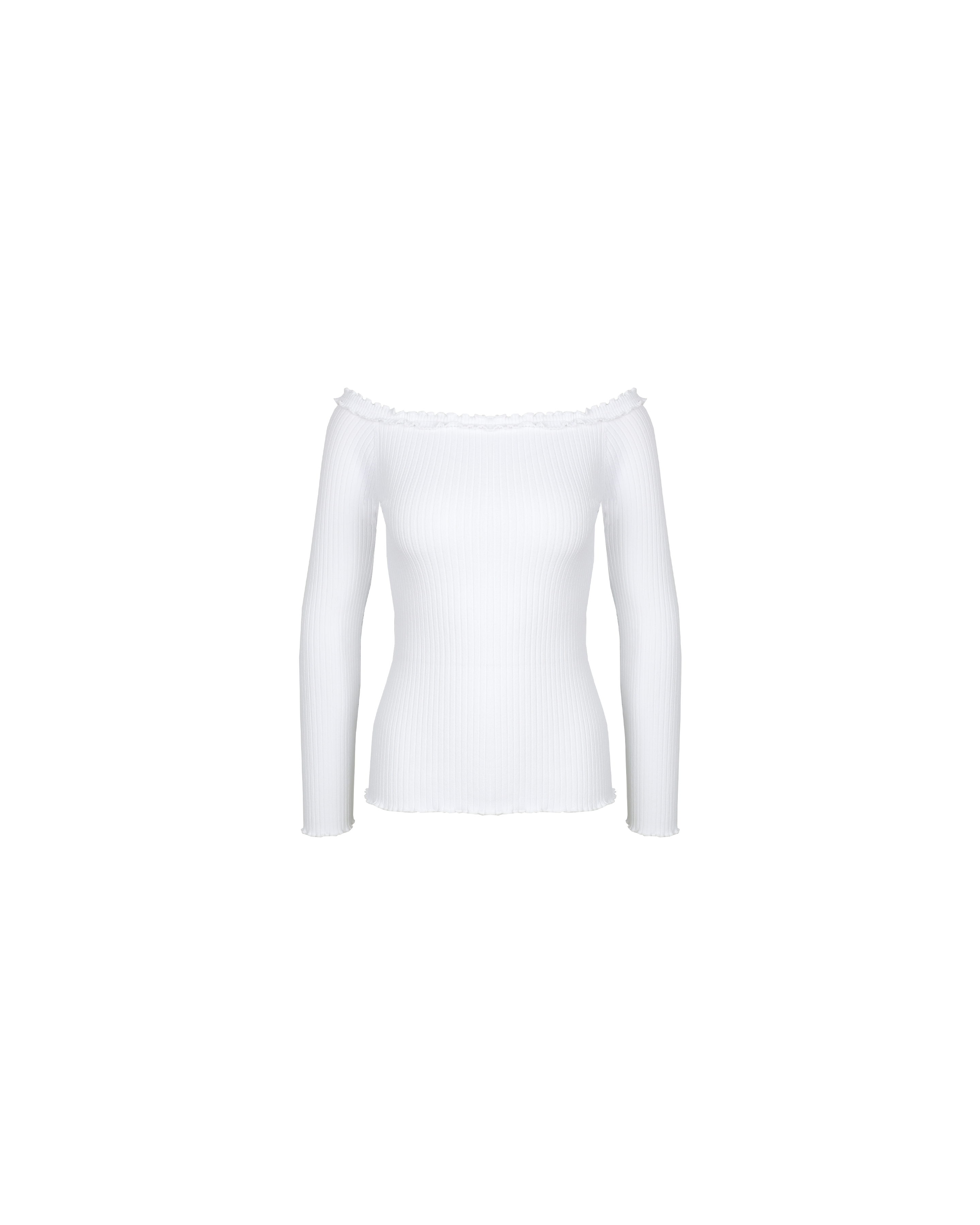 LOLLO LONG SLEEVE WHITE | RUBY