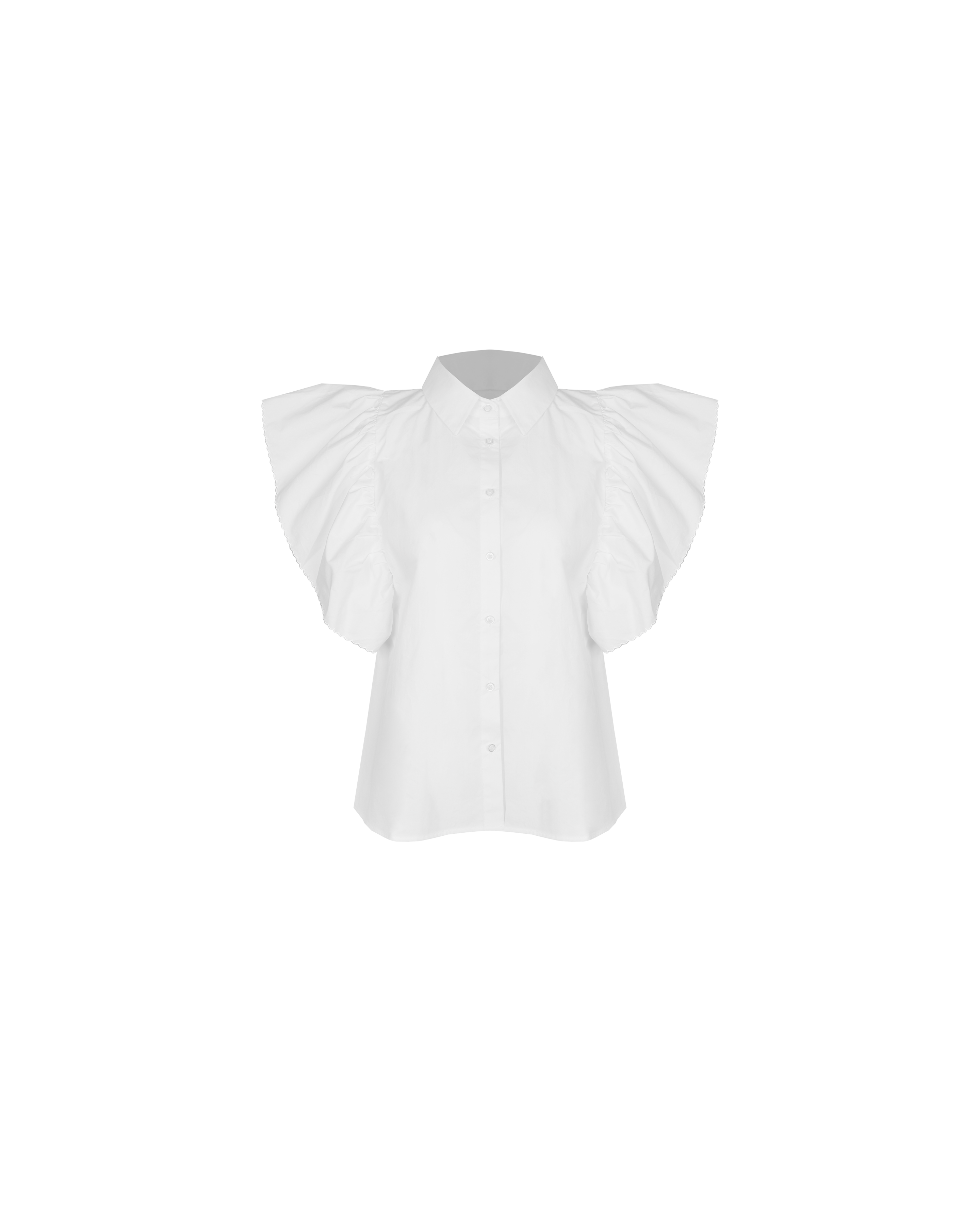 NONI SHIRT WHITE | RUBY