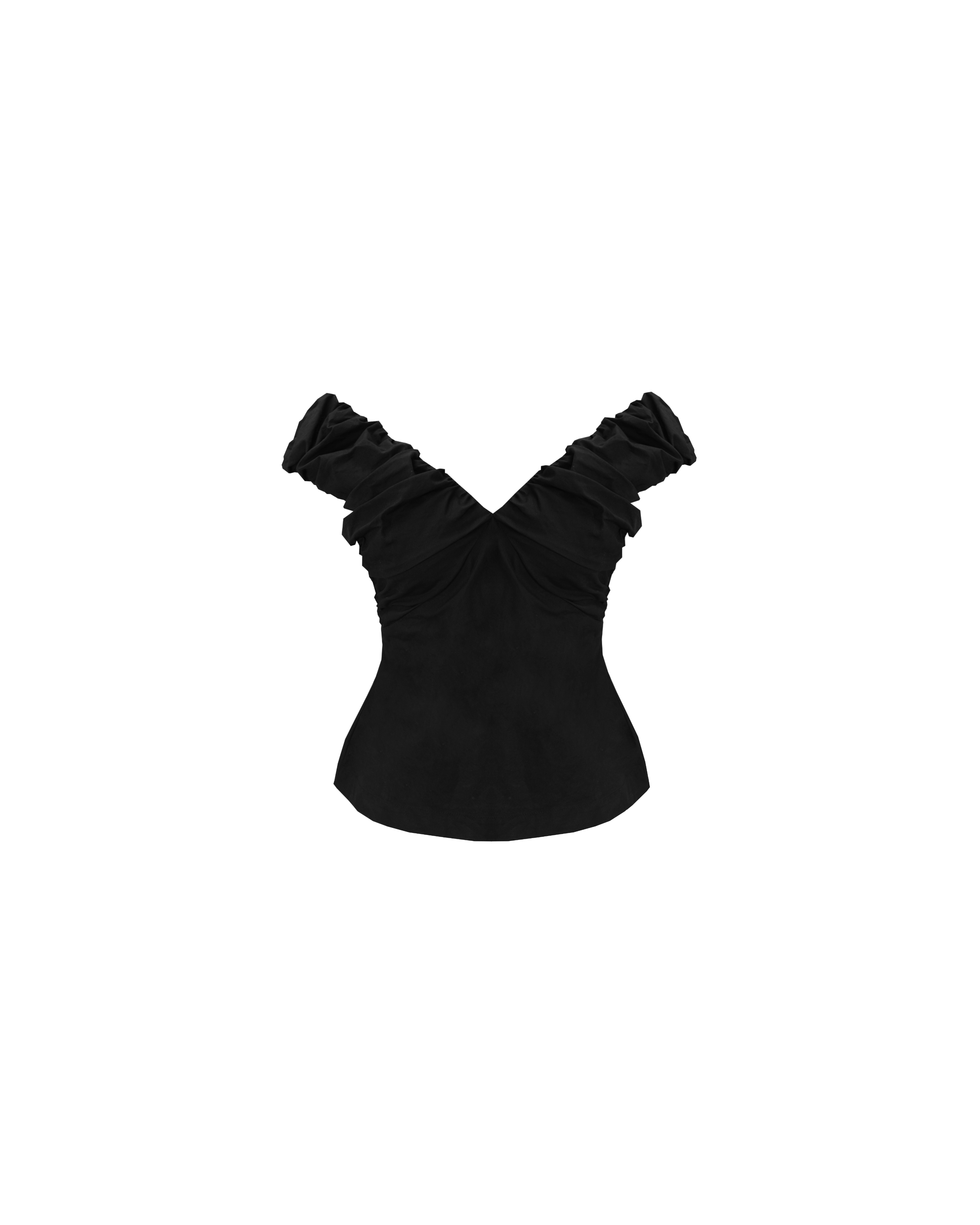 RAQUEL TOP BLACK | RUBY