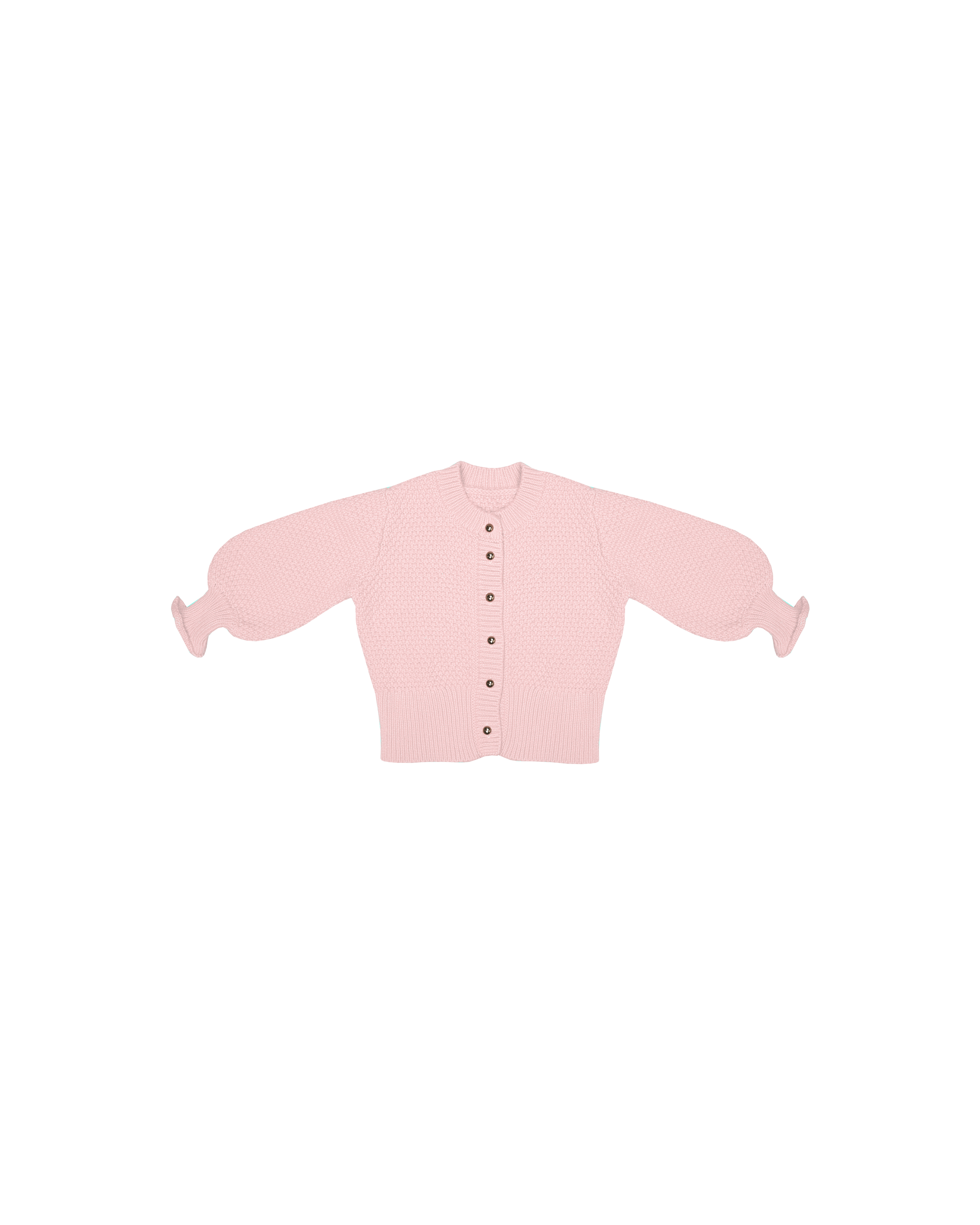 RUBÉBÉ MATILDA COTTON CARDIGAN SOFT PINK | RUBY