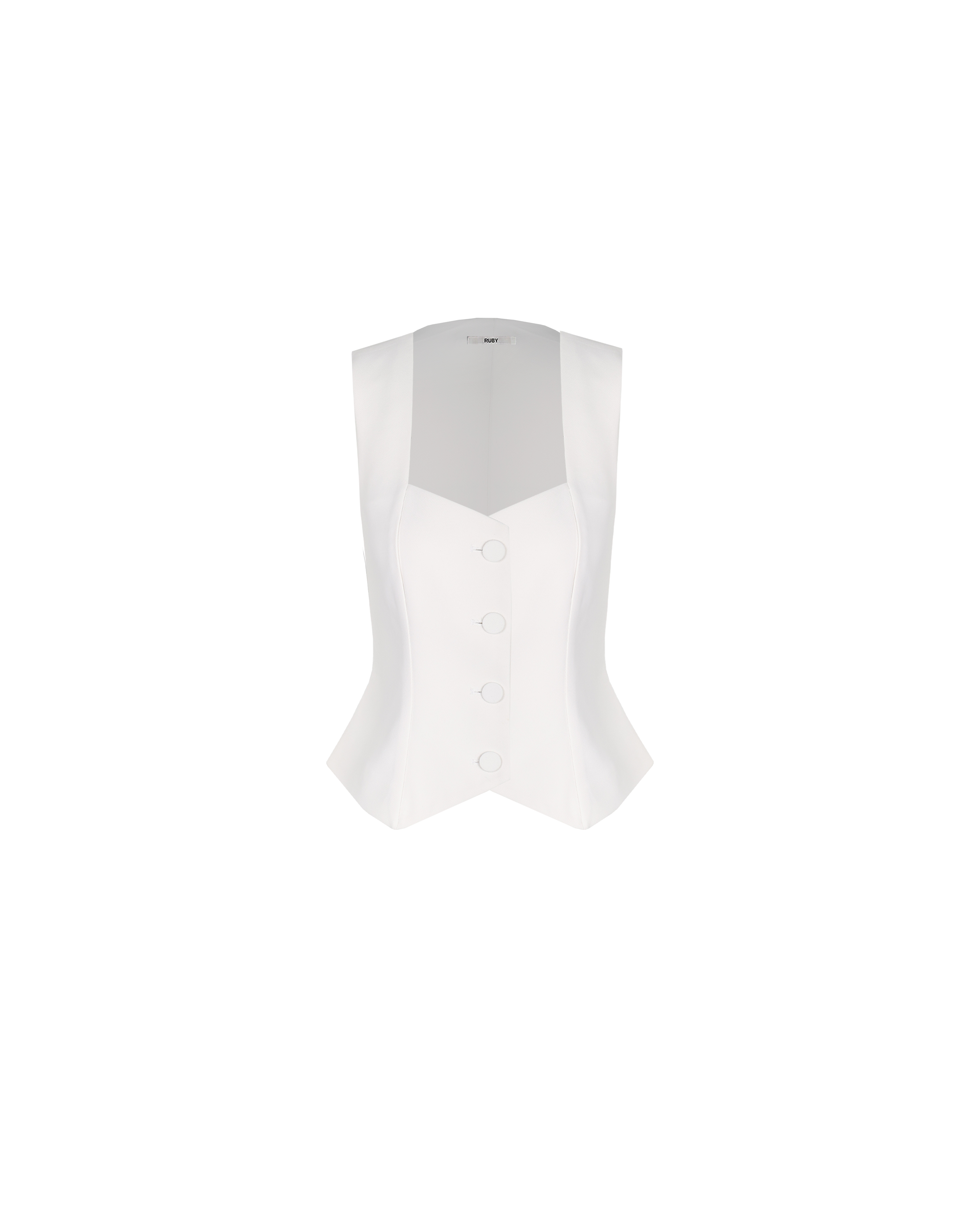 SID VEST IVORY | RUBY