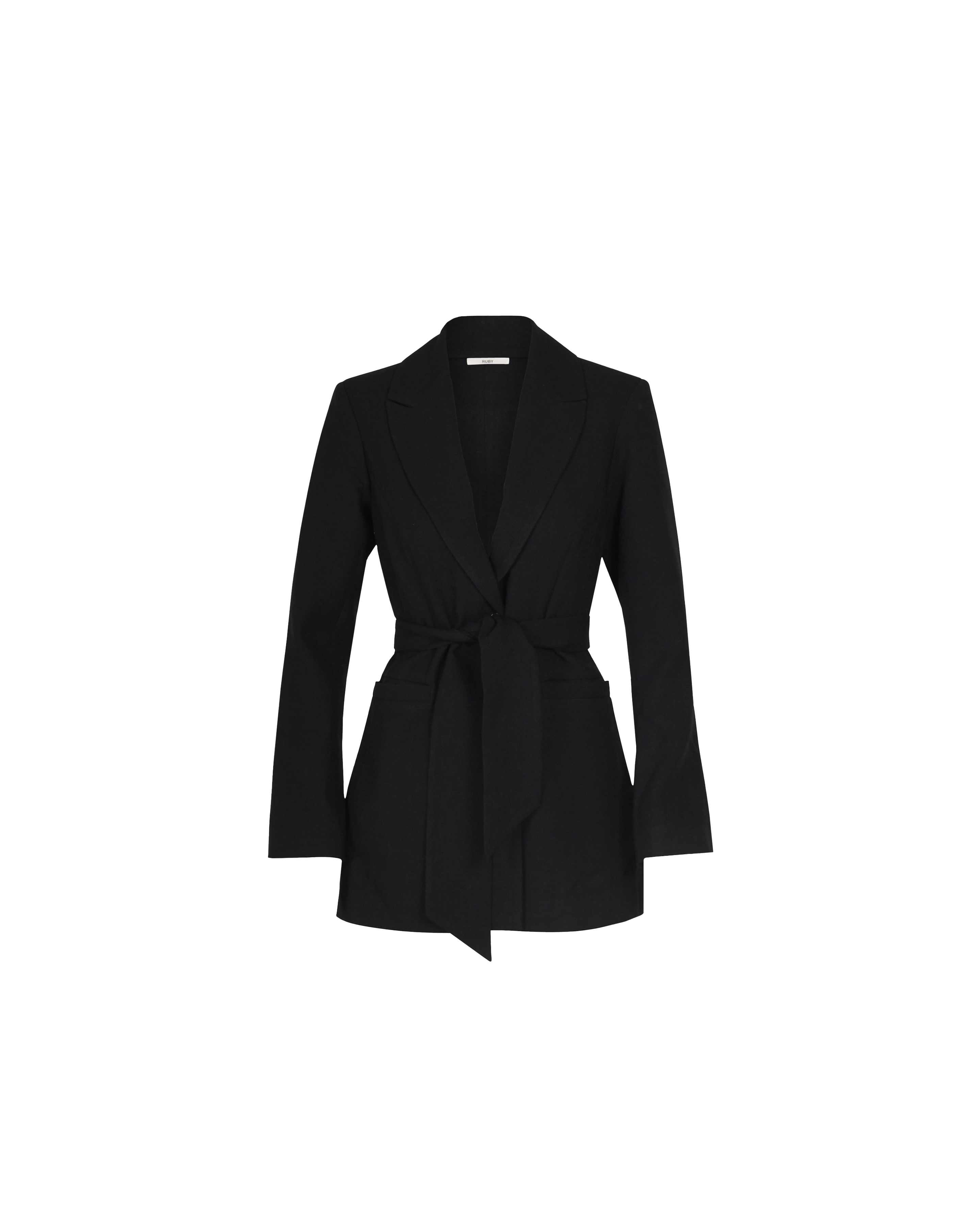 ALEXIA BLAZER BLACK | RUBY