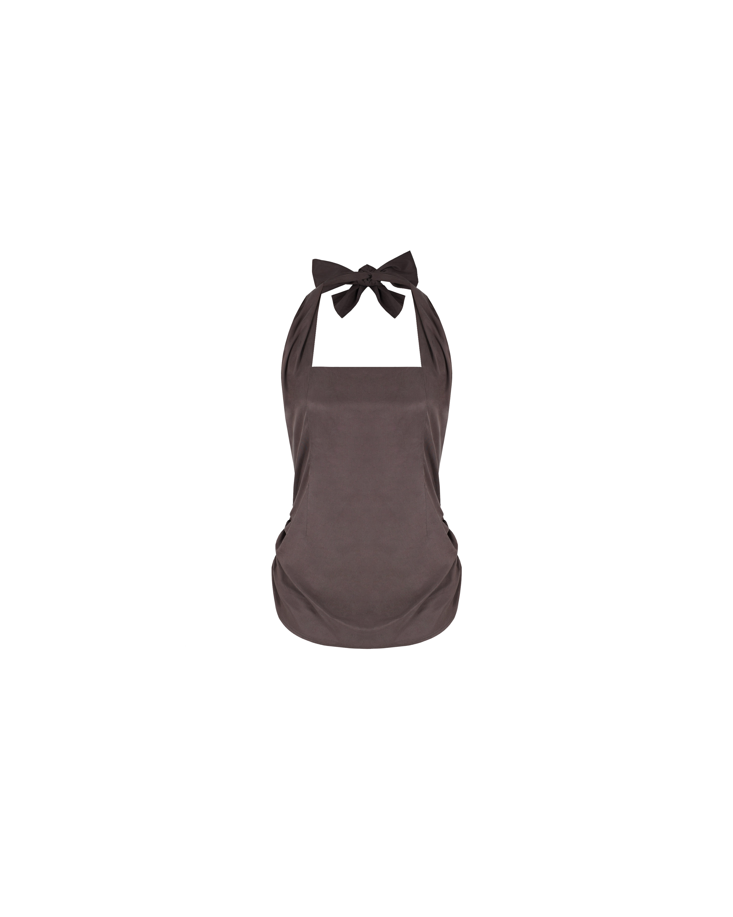 REESE HALTER TOP PEWTER | RUBY