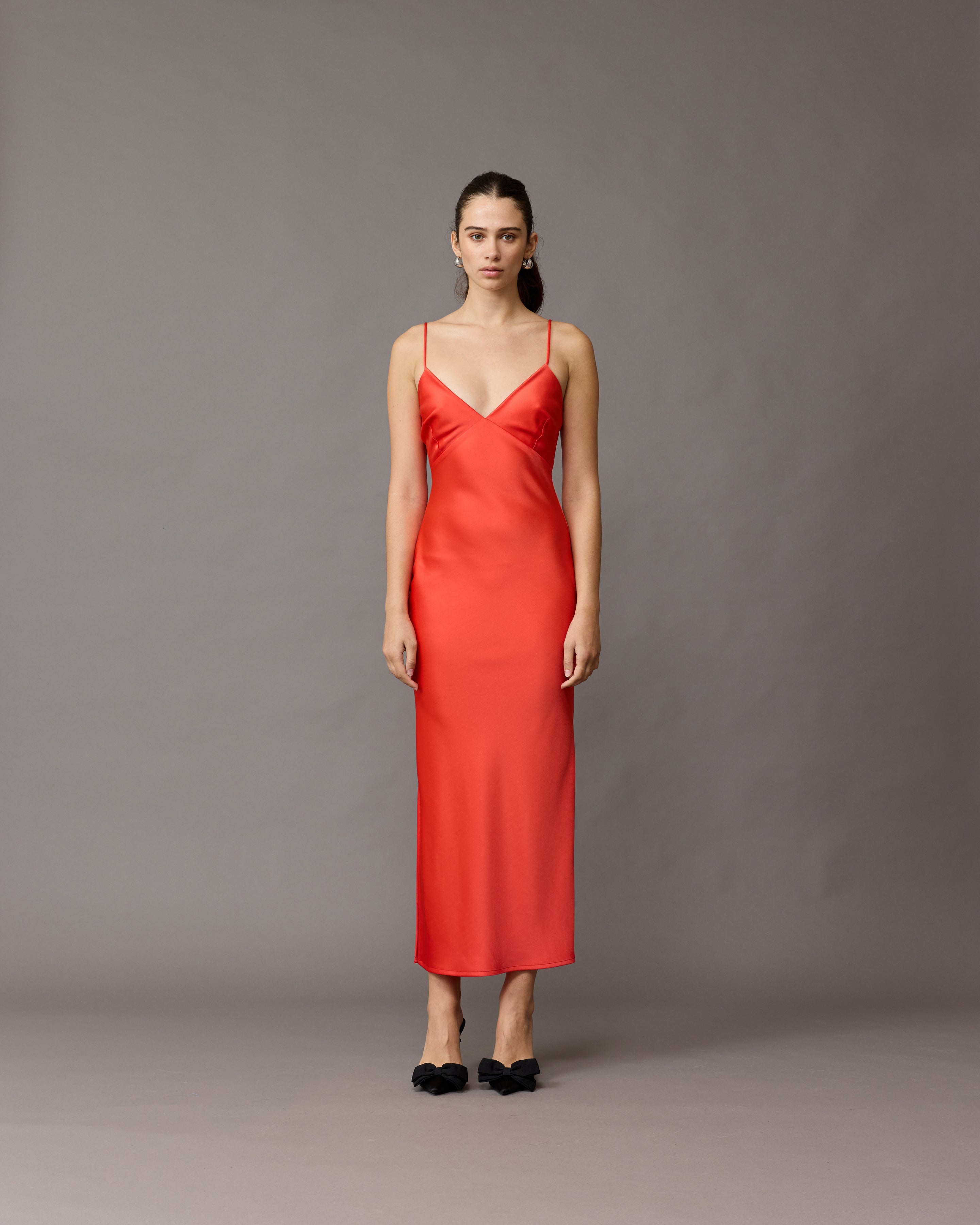 WEIRDLY SLIP VERMILLION | RUBY