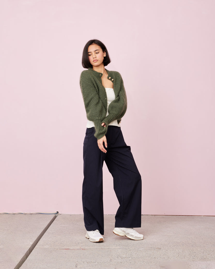 MATILDA CARDIGAN KHAKI | RUBY