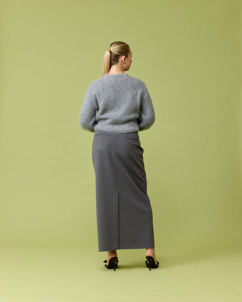 MATILDA CARDIGAN GREY MARLE | RUBY