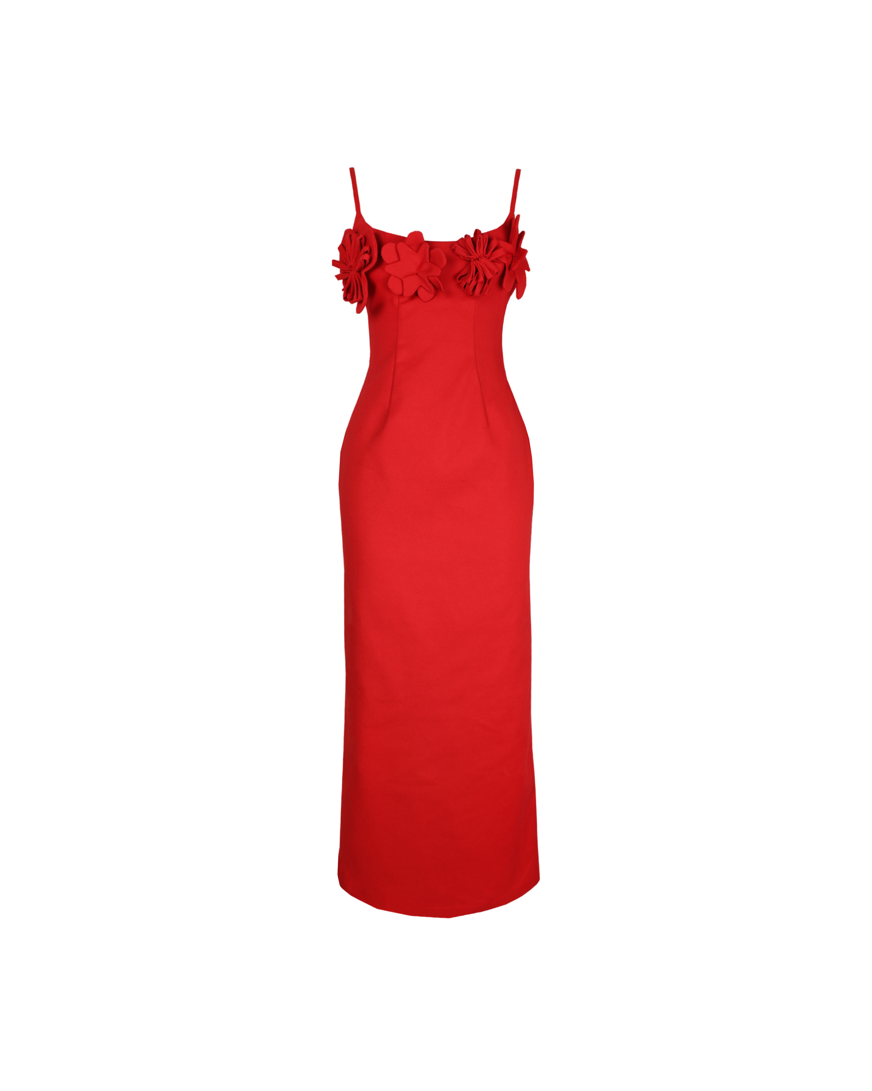 ALI DRESS RED | RUBY