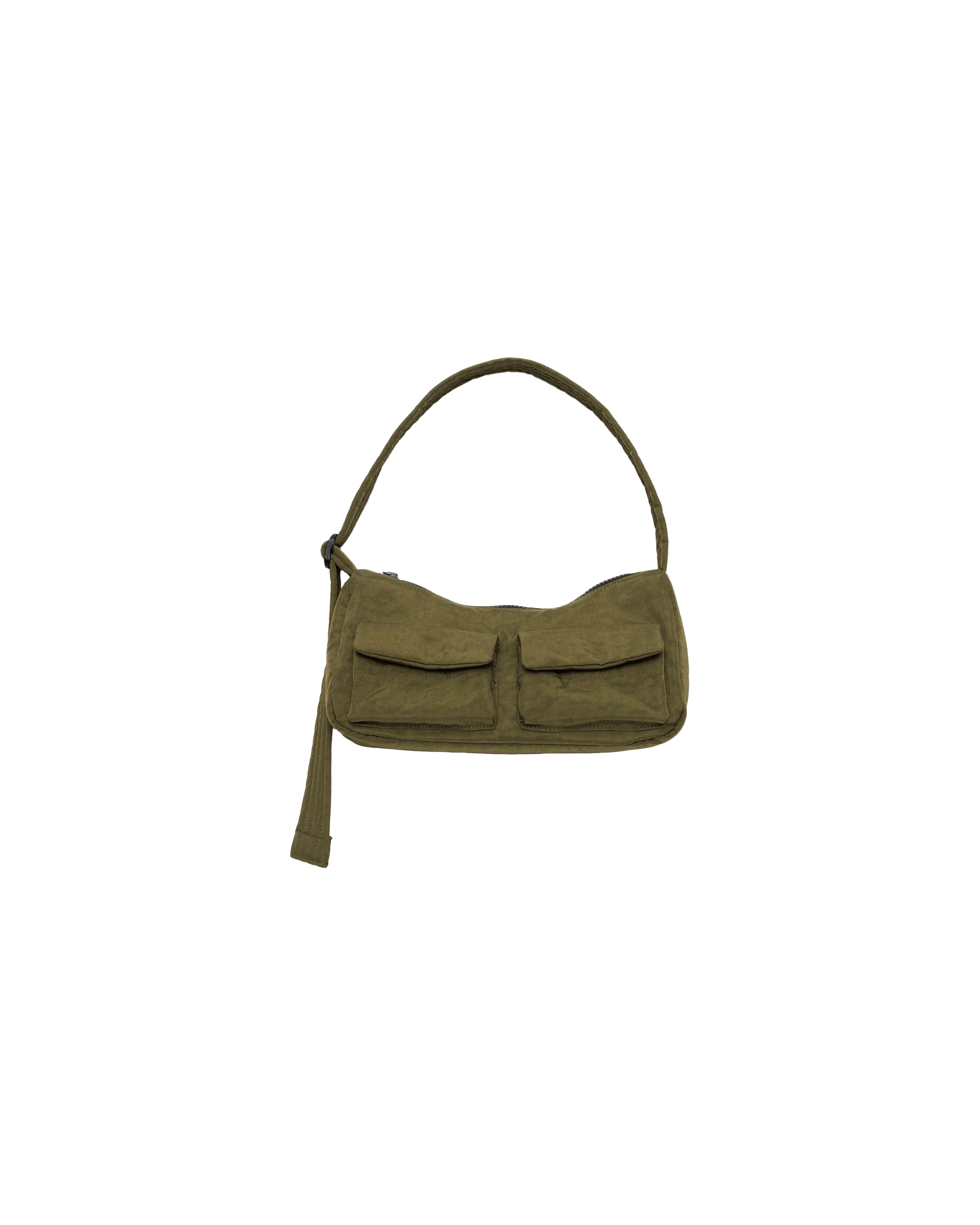 CARGO BAGUETTE BAG SEAWEED | RUBY