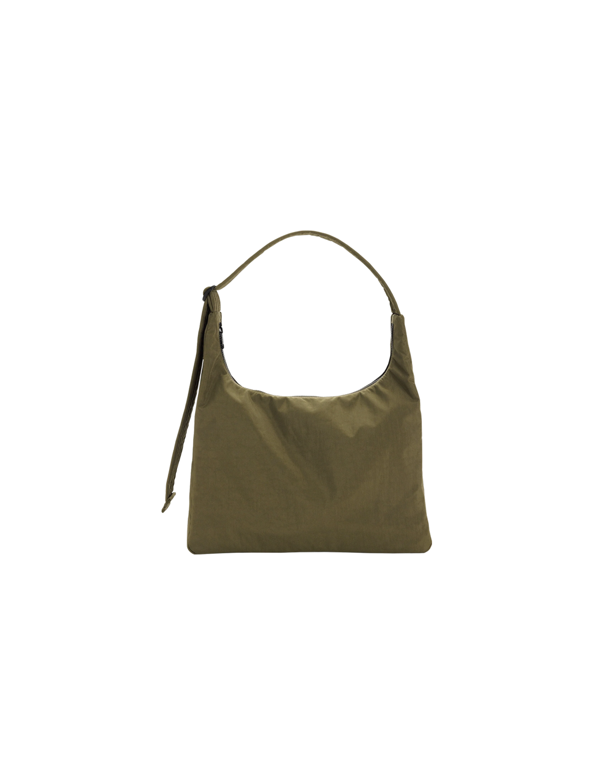 NYLON SHOULDER BAG SEAWEED | RUBY