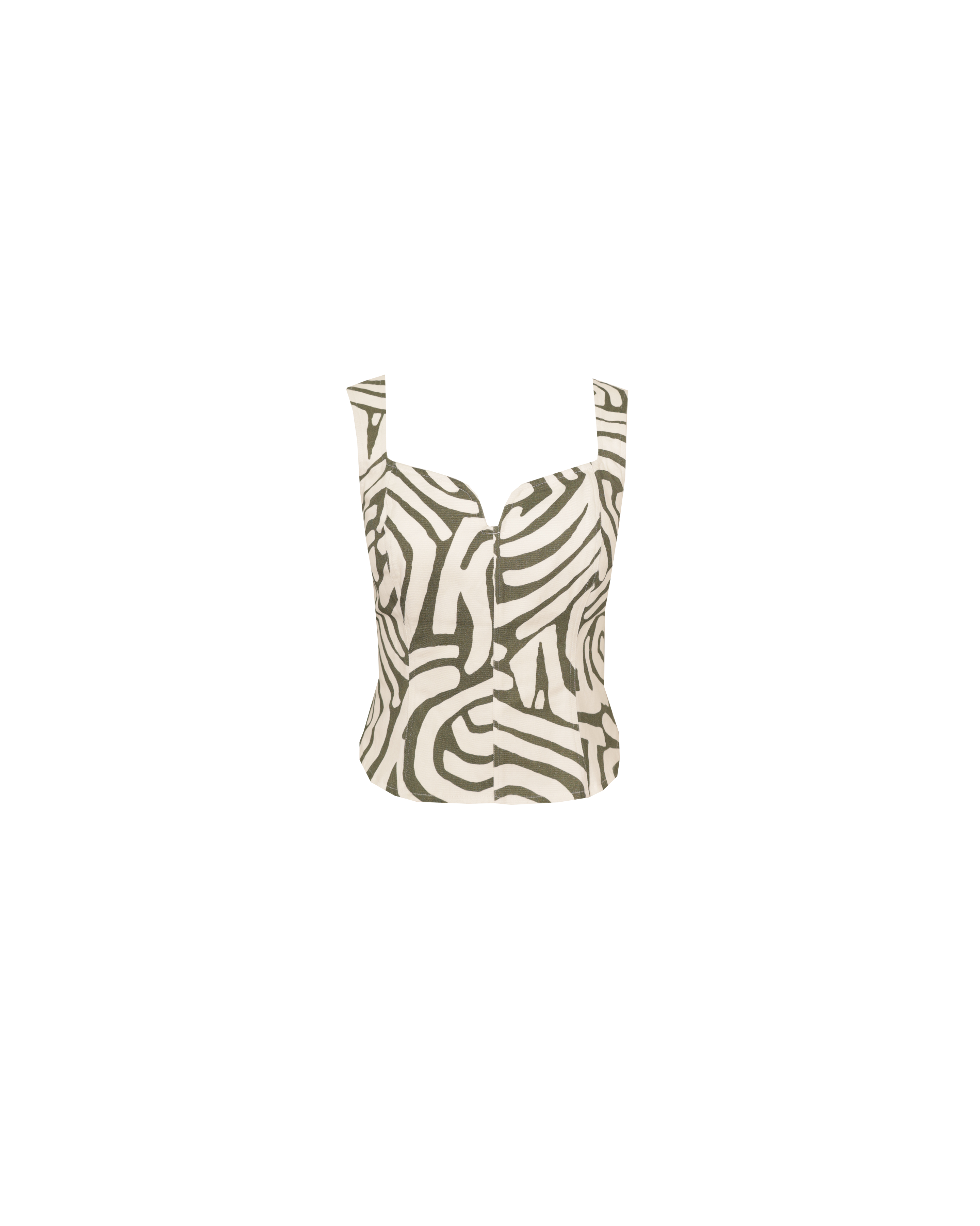 CECE BODICE MAZE | RUBY