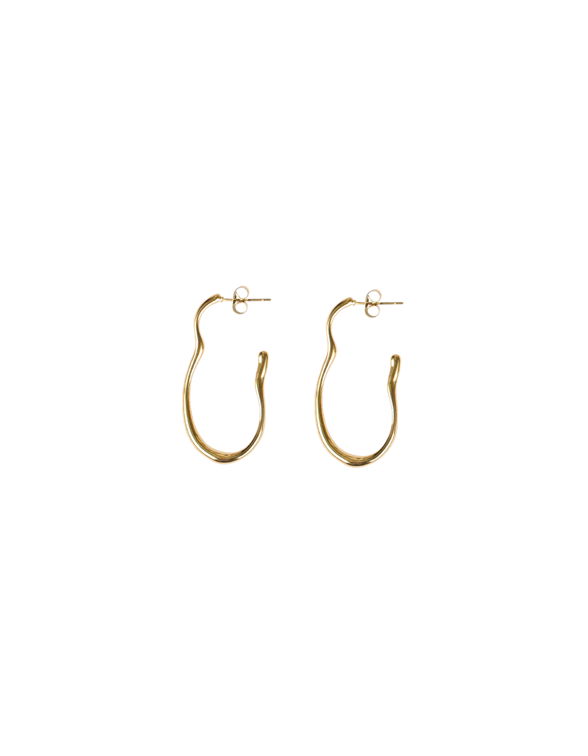 ESME EARRING GOLD | RUBY