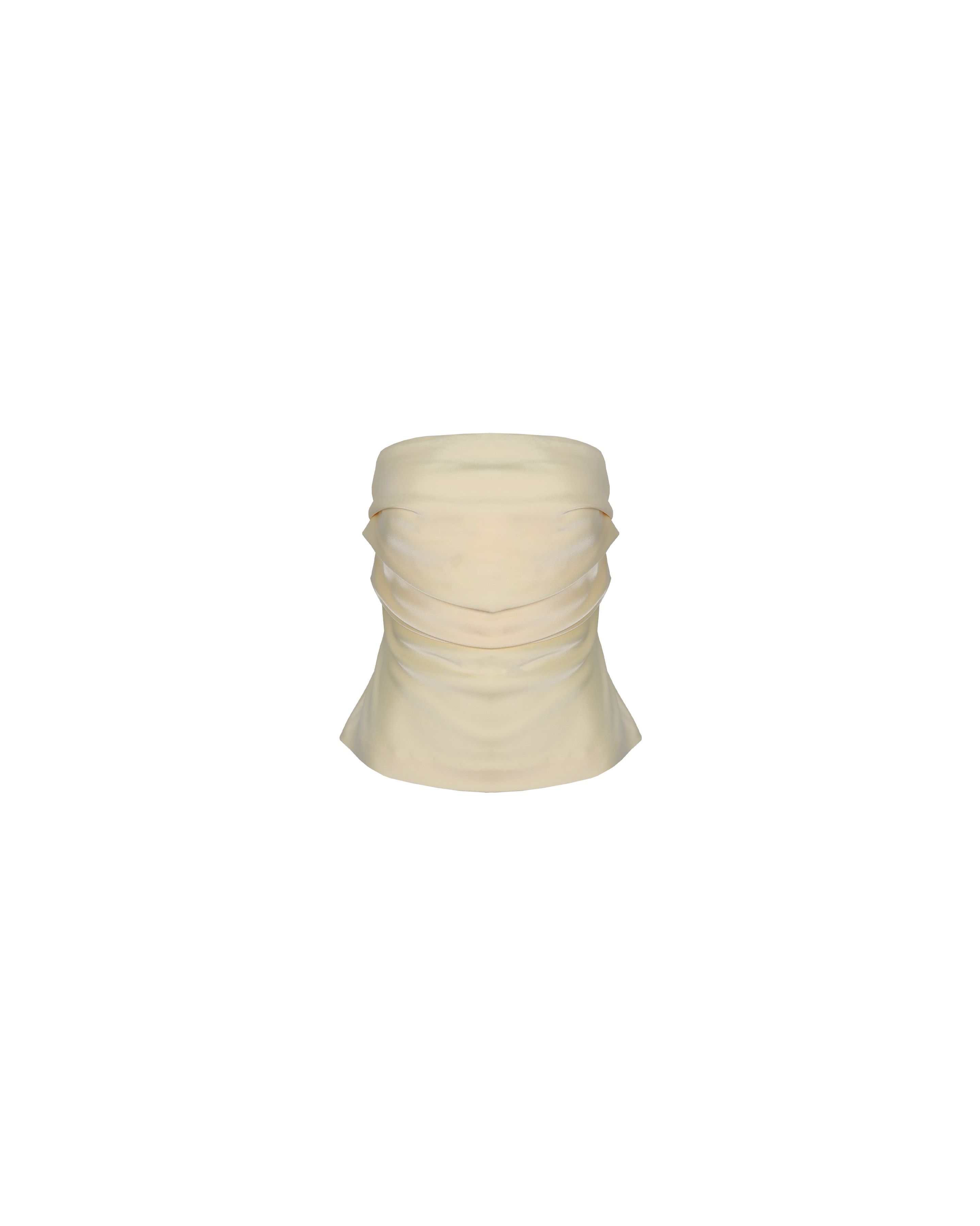 FIREBIRD SATIN BODICE BUTTER | RUBY