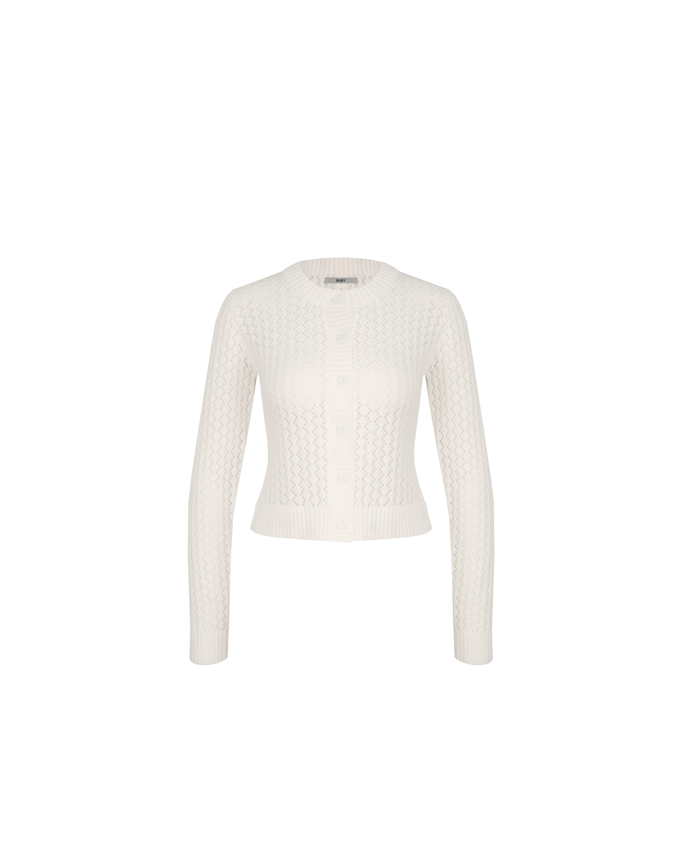 JESSA CARDIGAN WHITE | RUBY