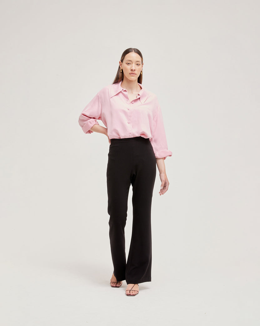 POPPY PANT PETITE BLACK | RUBY