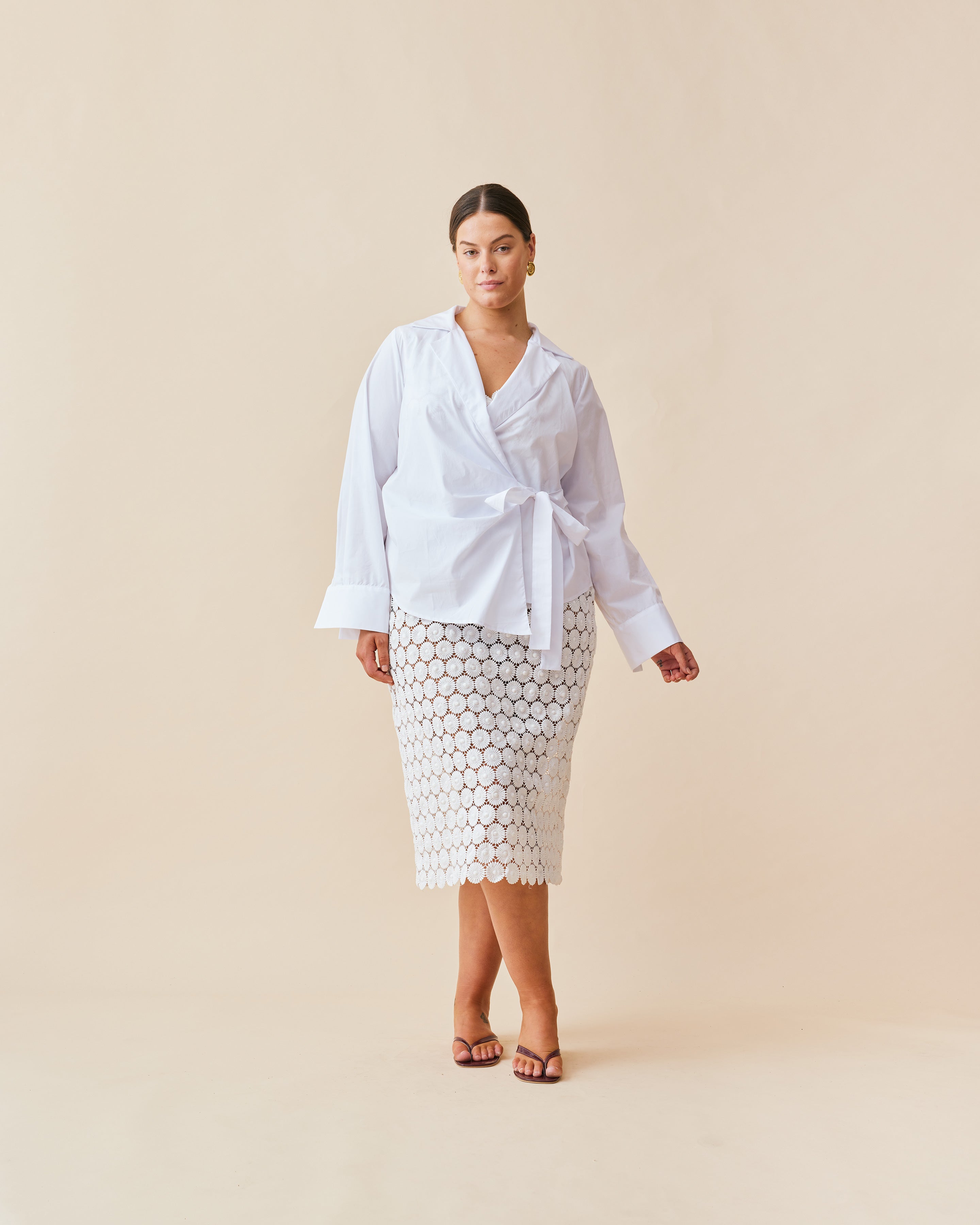 KYLE WRAP SHIRT LOOKBOOK 2 | RUBY