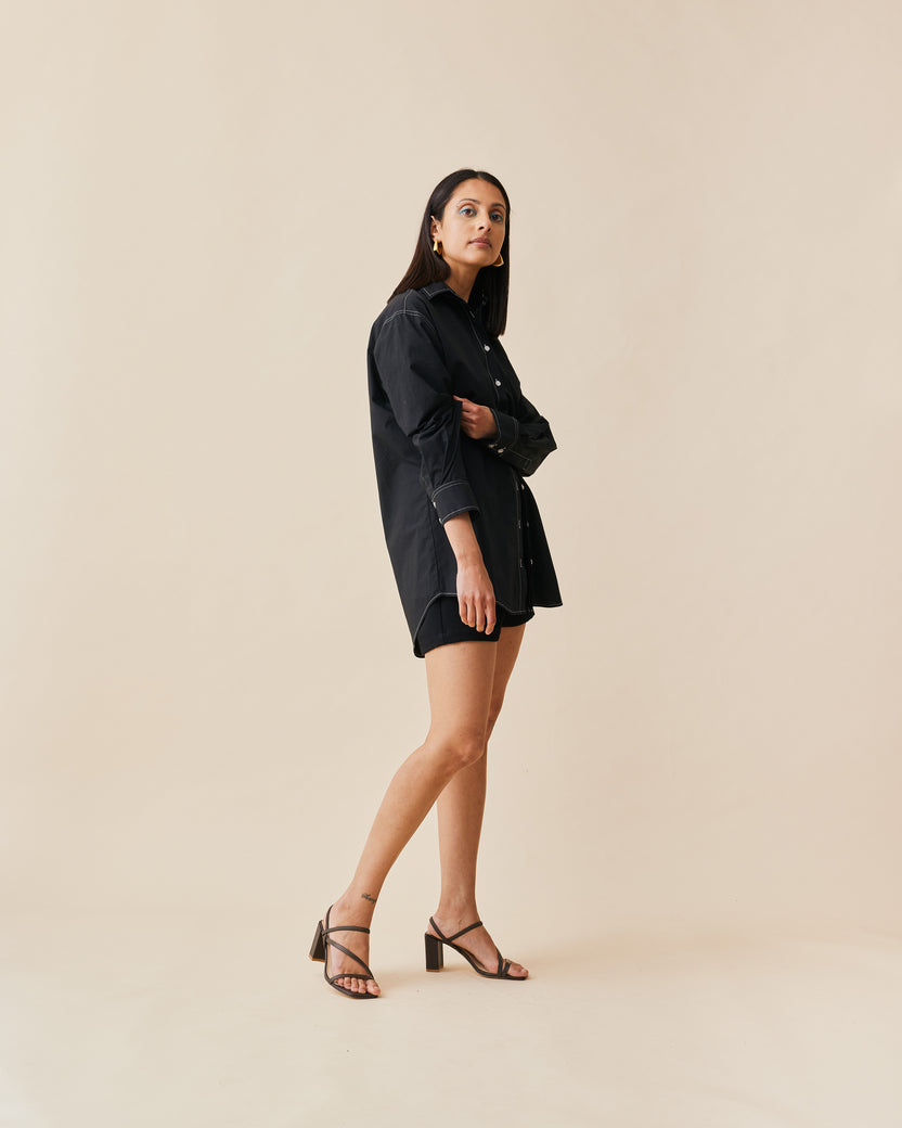 JULIA SHIRT BLACK | RUBY