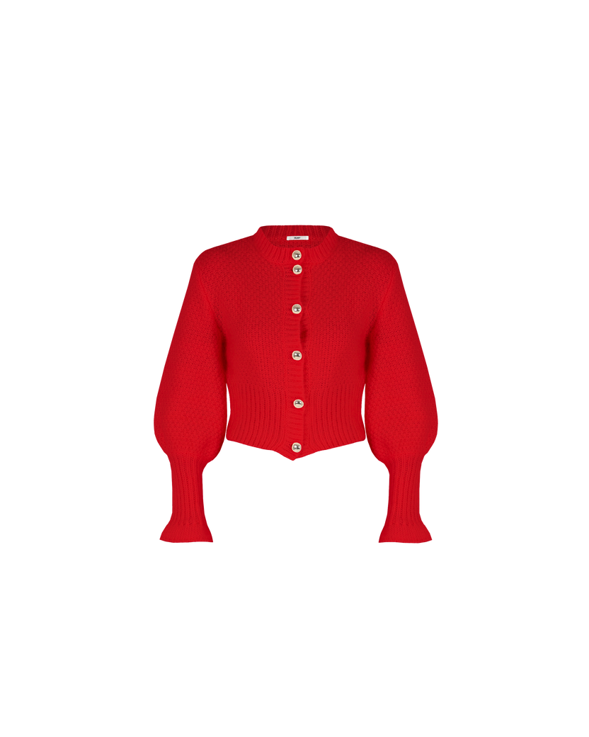 MATILDA CARDIGAN CHERRY | RUBY