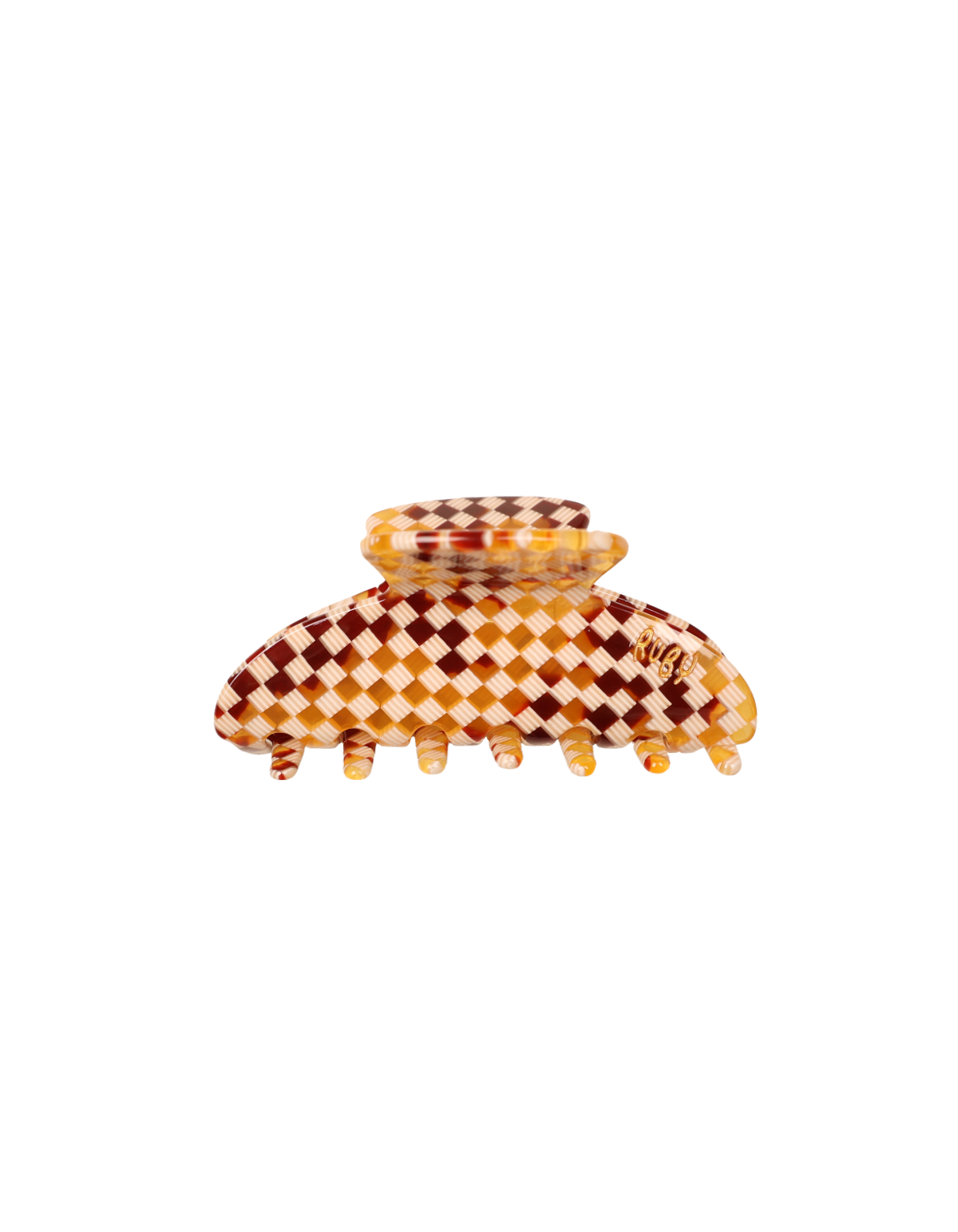 PALOMA HAIR CLAW CHECK | RUBY