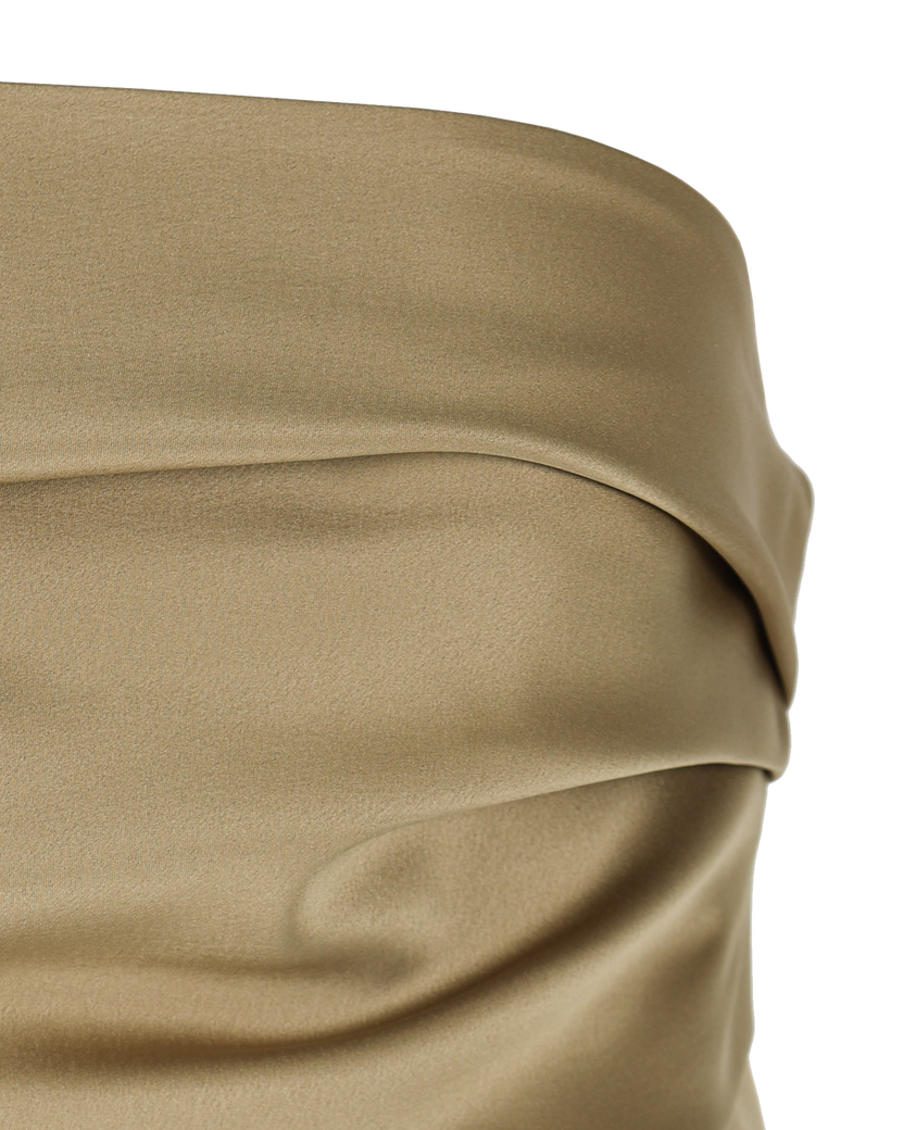 CHER SATIN BODICE PEAR | RUBY