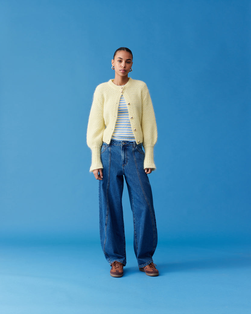 MATILDA CARDIGAN BUTTER | RUBY