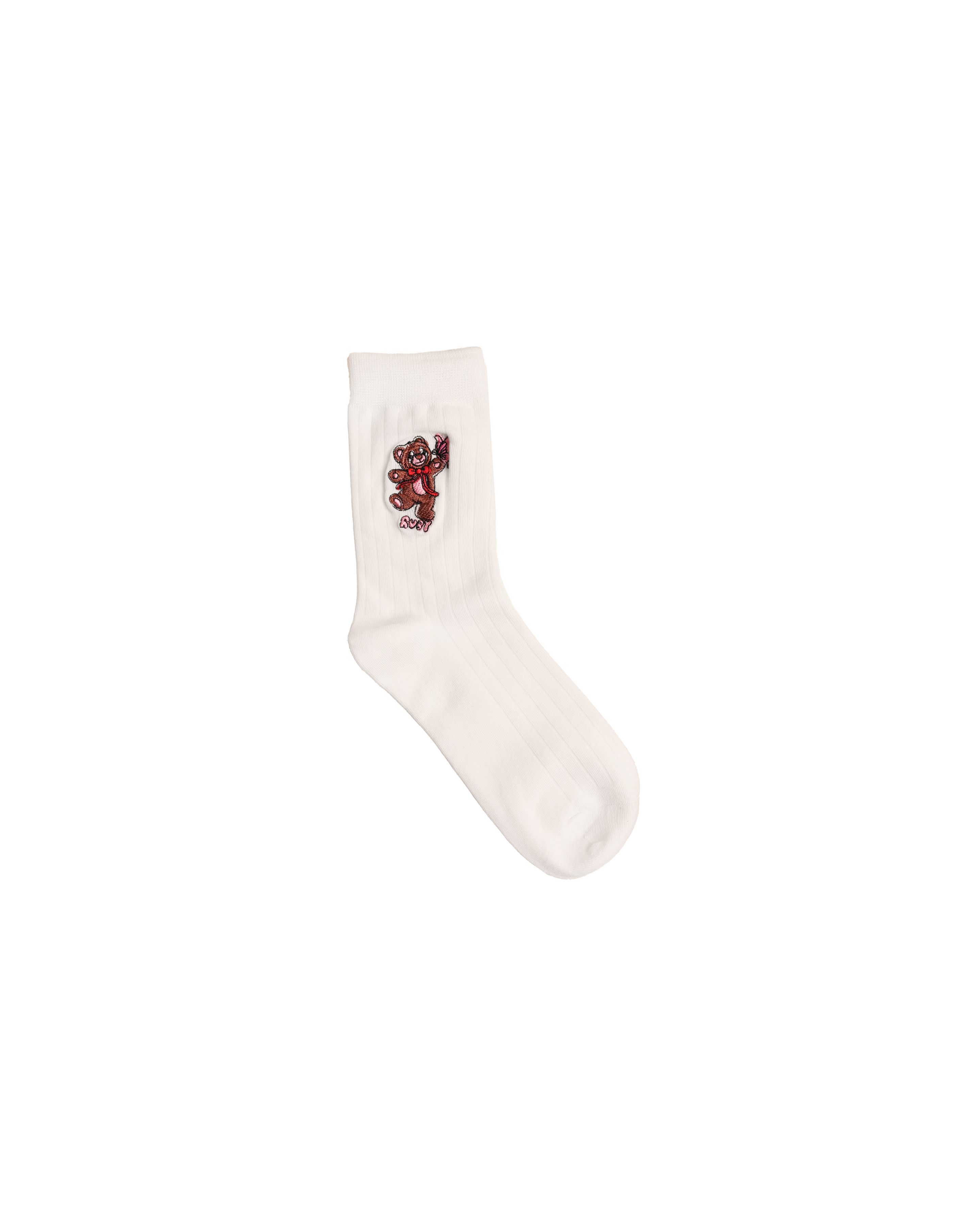 RUBEAR SOCK WHITE | RUBY