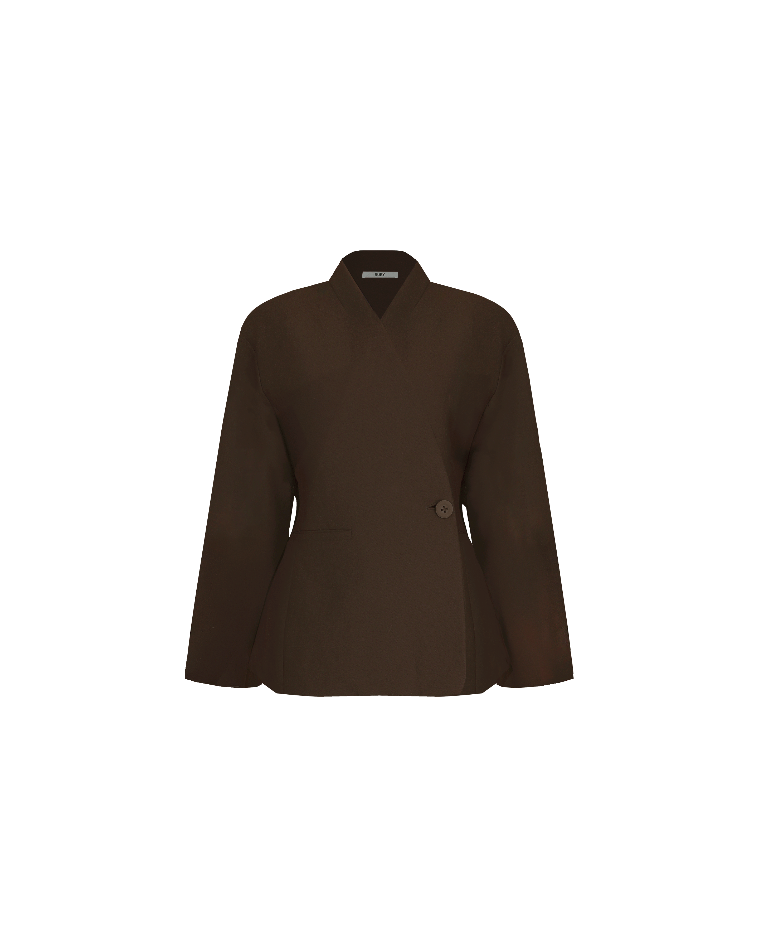 COCO BLAZER CHOCOLATE | RUBY