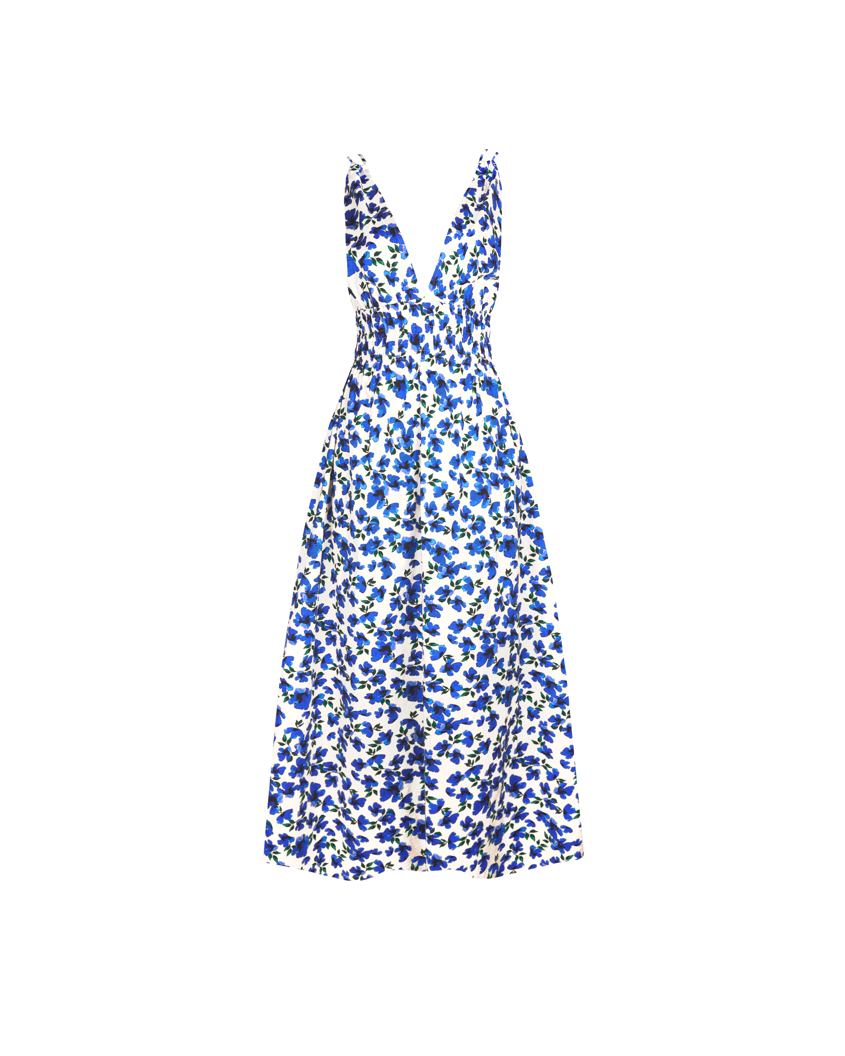 HERO MAXI DRESS SOMETHING BLUE FLORAL | RUBY