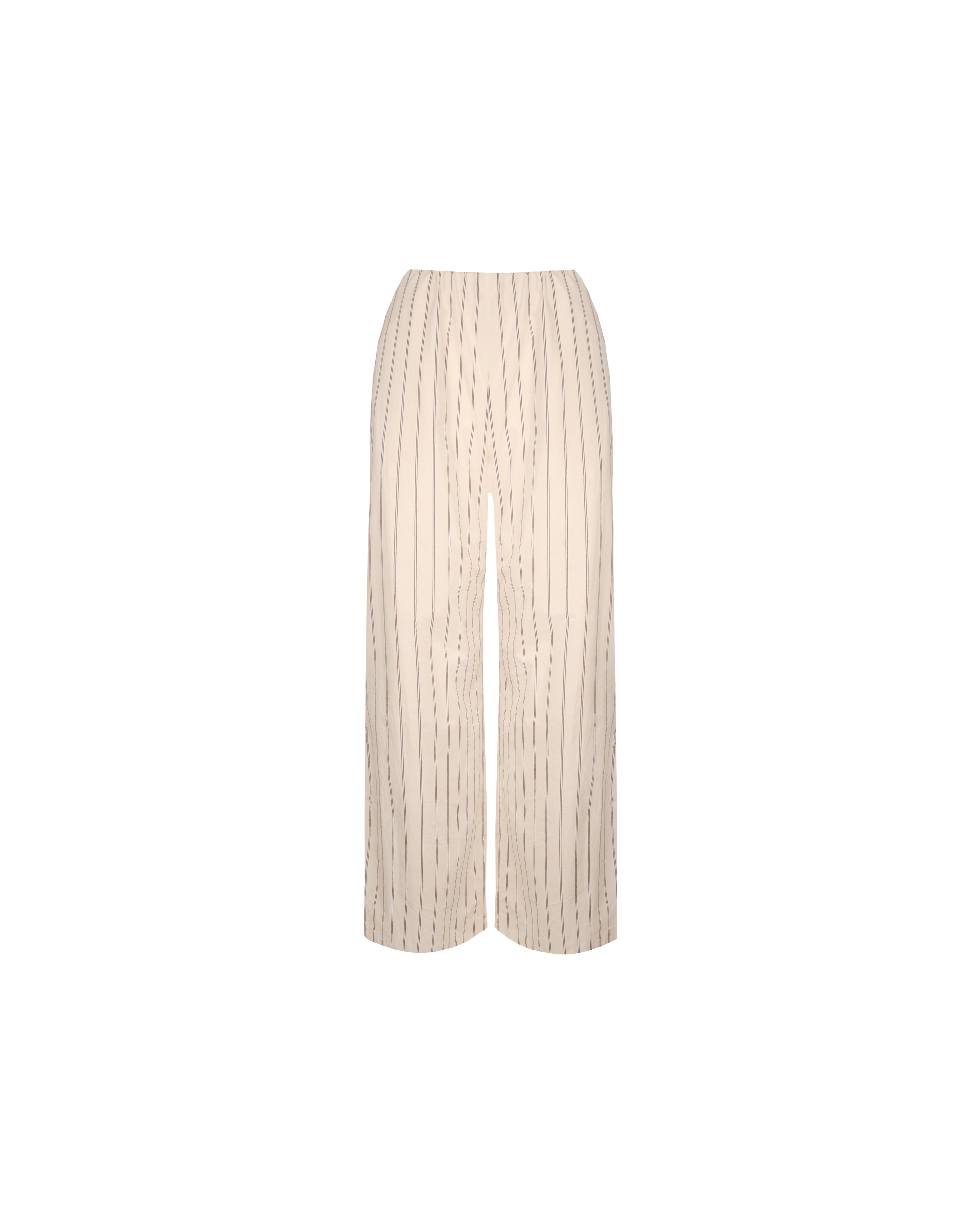 SONNY PANT COFFEE CREAM STRIPE | RUBY