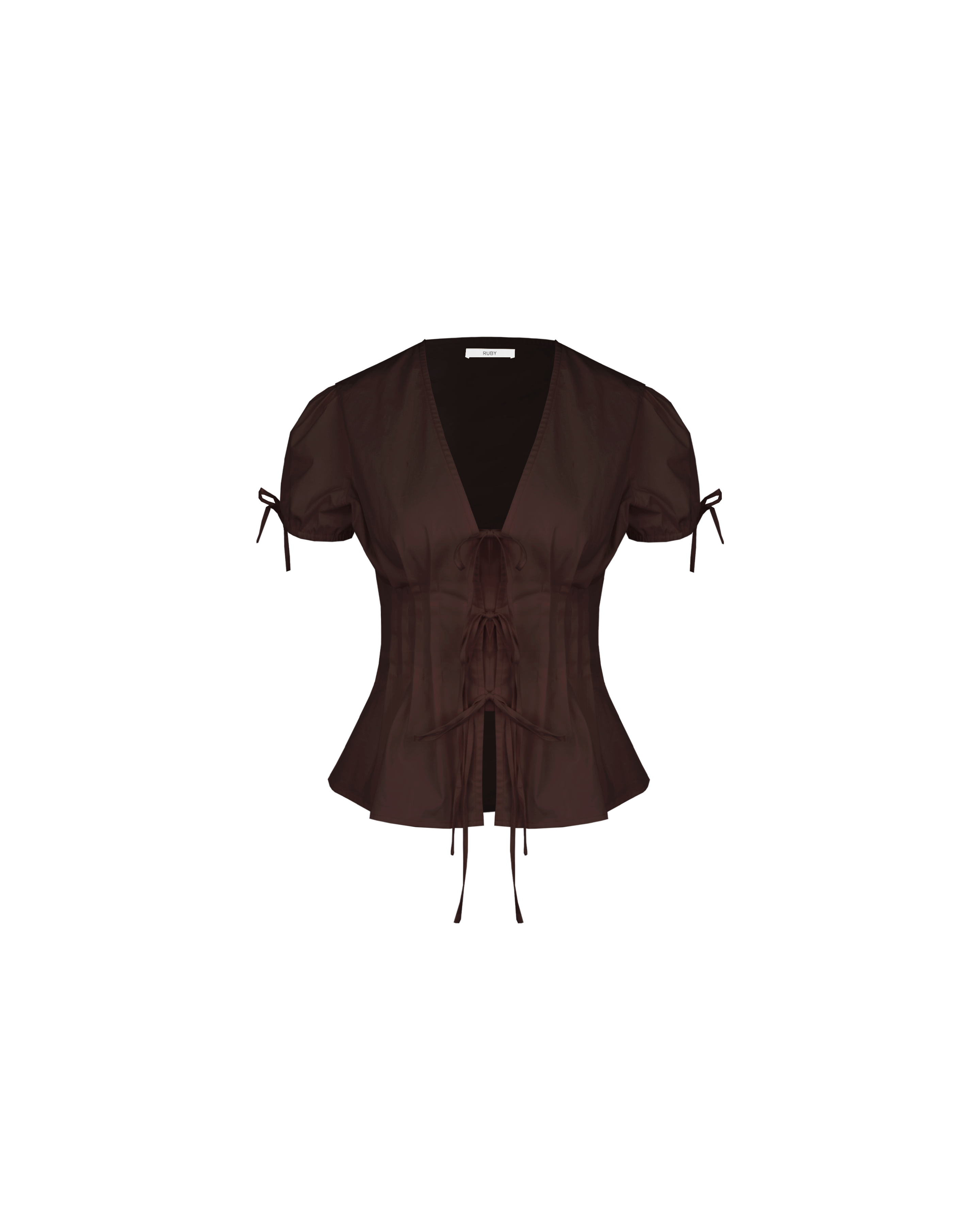 SIMONA BLOUSE JAVA | RUBY