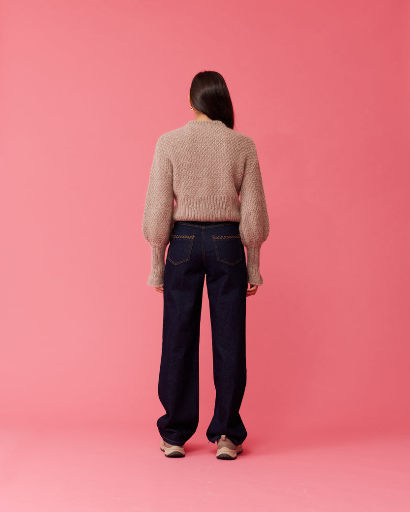 MATILDA CARDIGAN HAZELNUT | RUBY