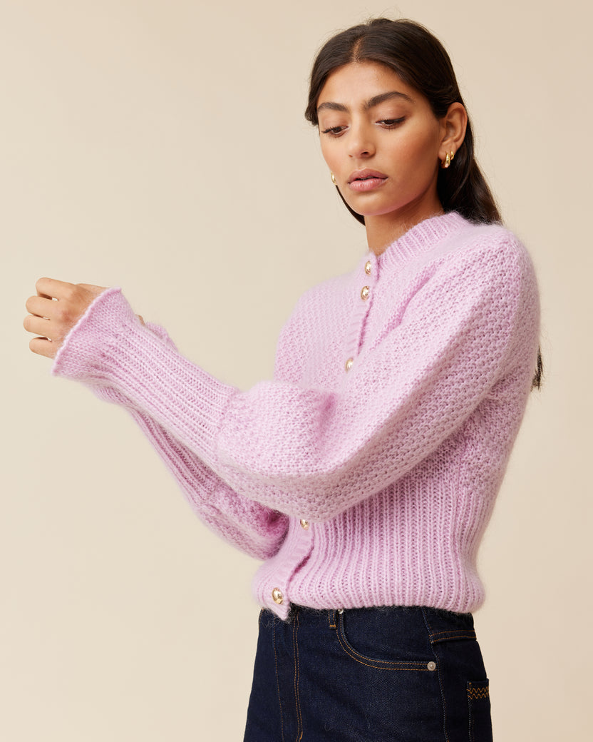 MATILDA CARDIGAN PINK | RUBY