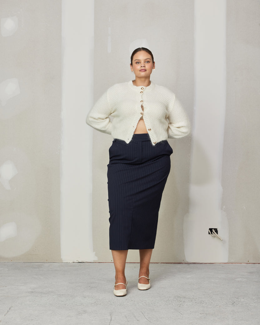 MATILDA CARDIGAN PEARL | RUBY