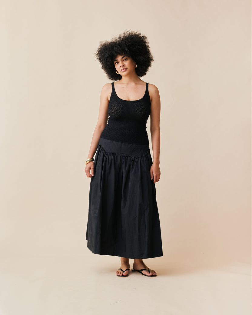 TRULLI SKIRT BLACK | RUBY