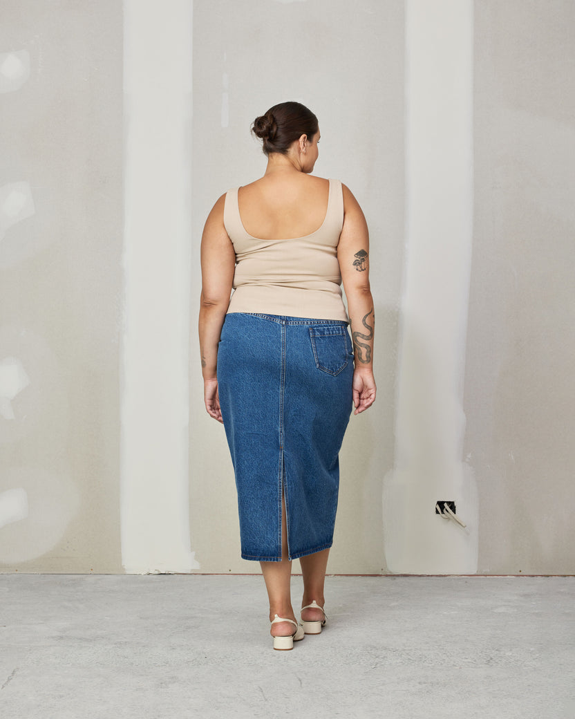 RUE BODICE CAMEL | RUBY