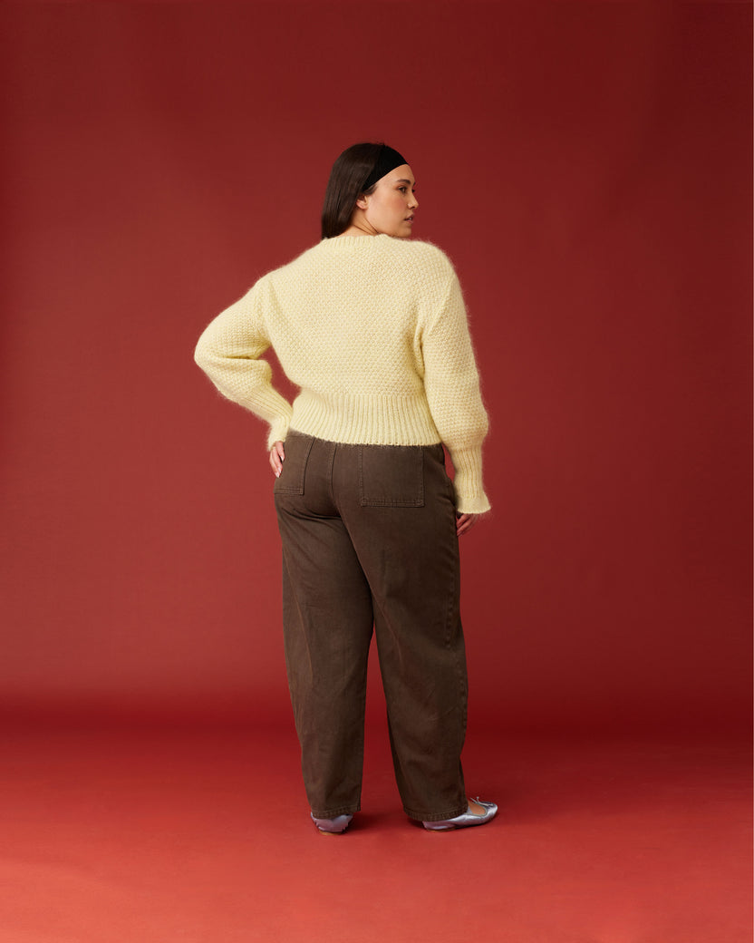 MATILDA CARDIGAN BUTTER | RUBY