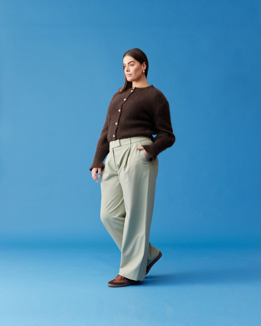 MATILDA CARDIGAN COCOA | RUBY