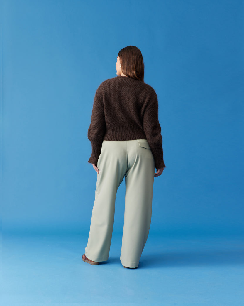 MATILDA CARDIGAN COCOA | RUBY