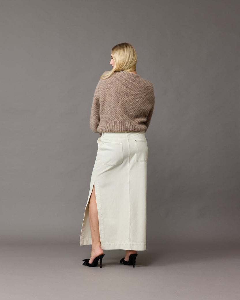 MATILDA CARDIGAN HAZELNUT | RUBY