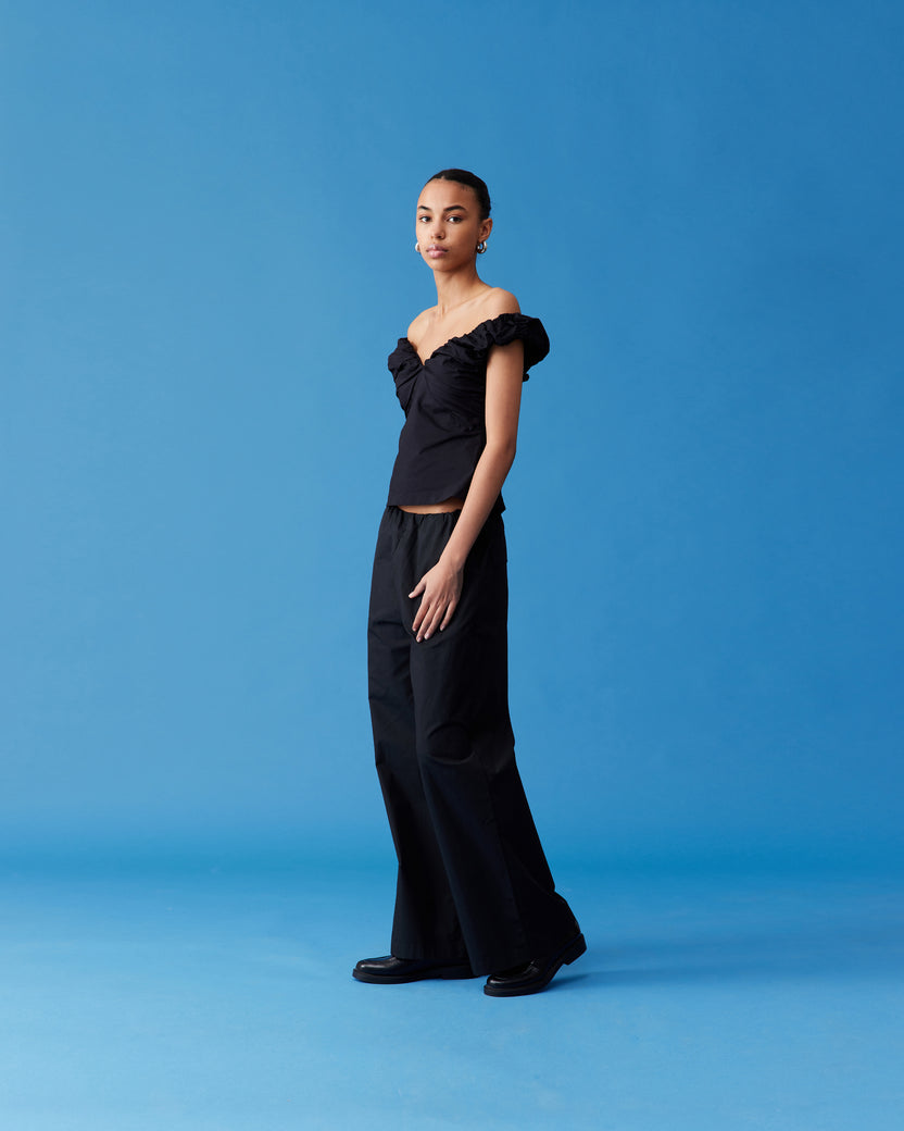 RAQUEL TOP BLACK | RUBY