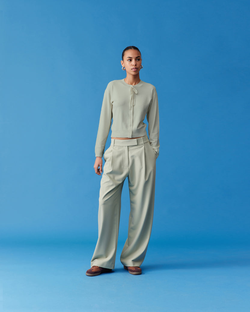 EMMA CARDIGAN SAGE | RUBY